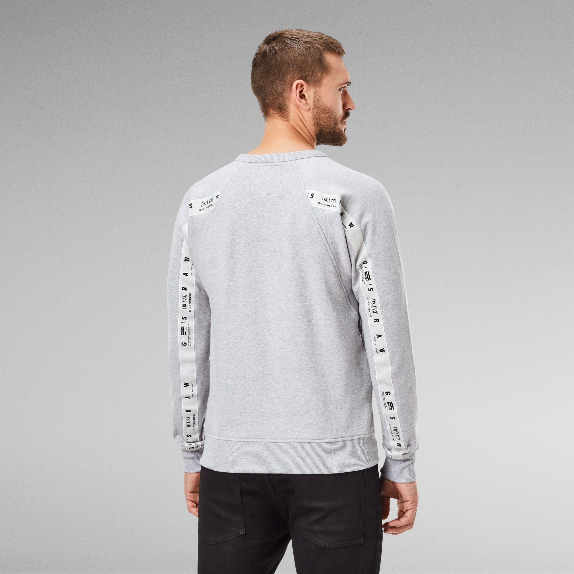 Raglan Taping Sweater | Grey | G-Star RAW®