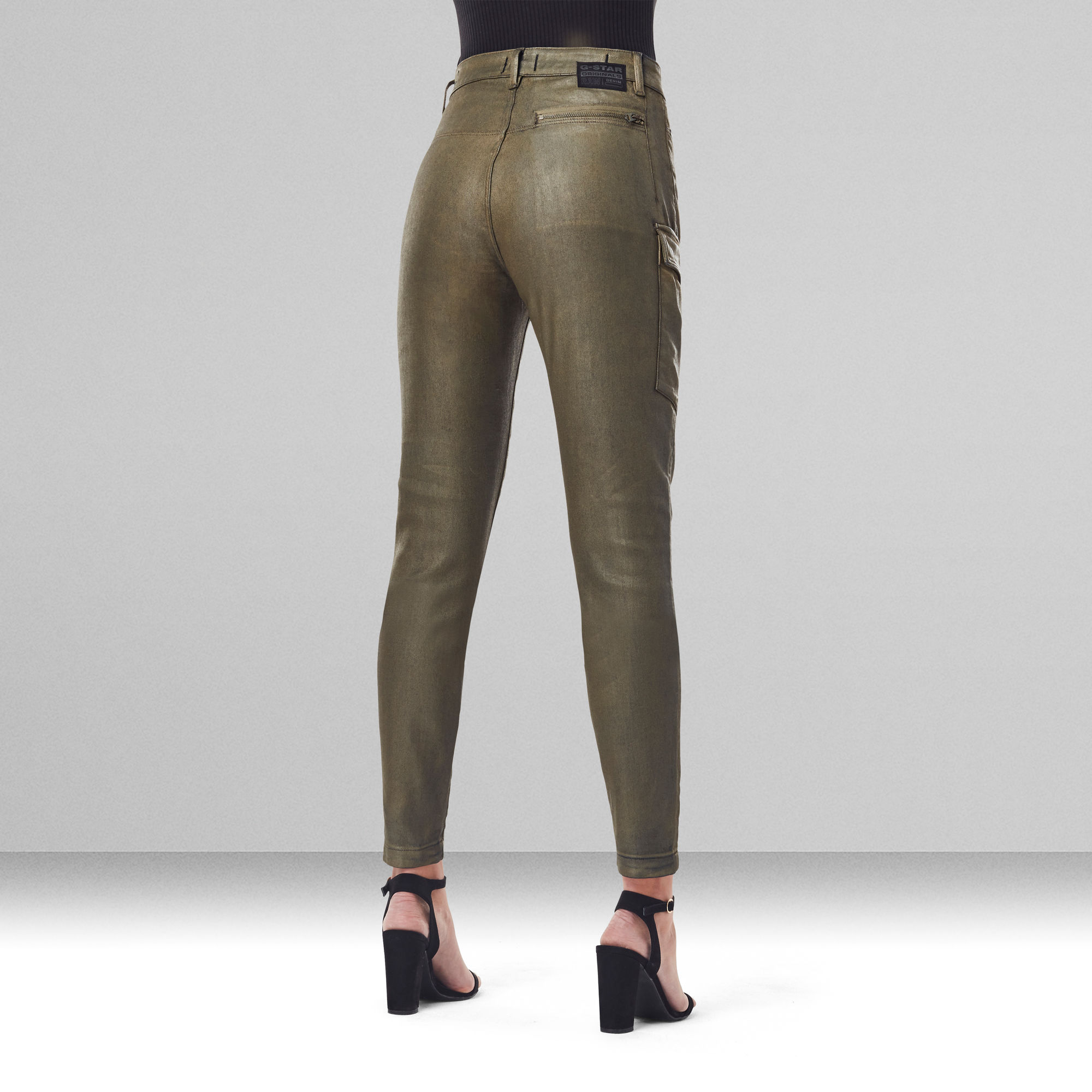 High G-Shape Cargo Skinny Pants | Green | G-Star RAW®