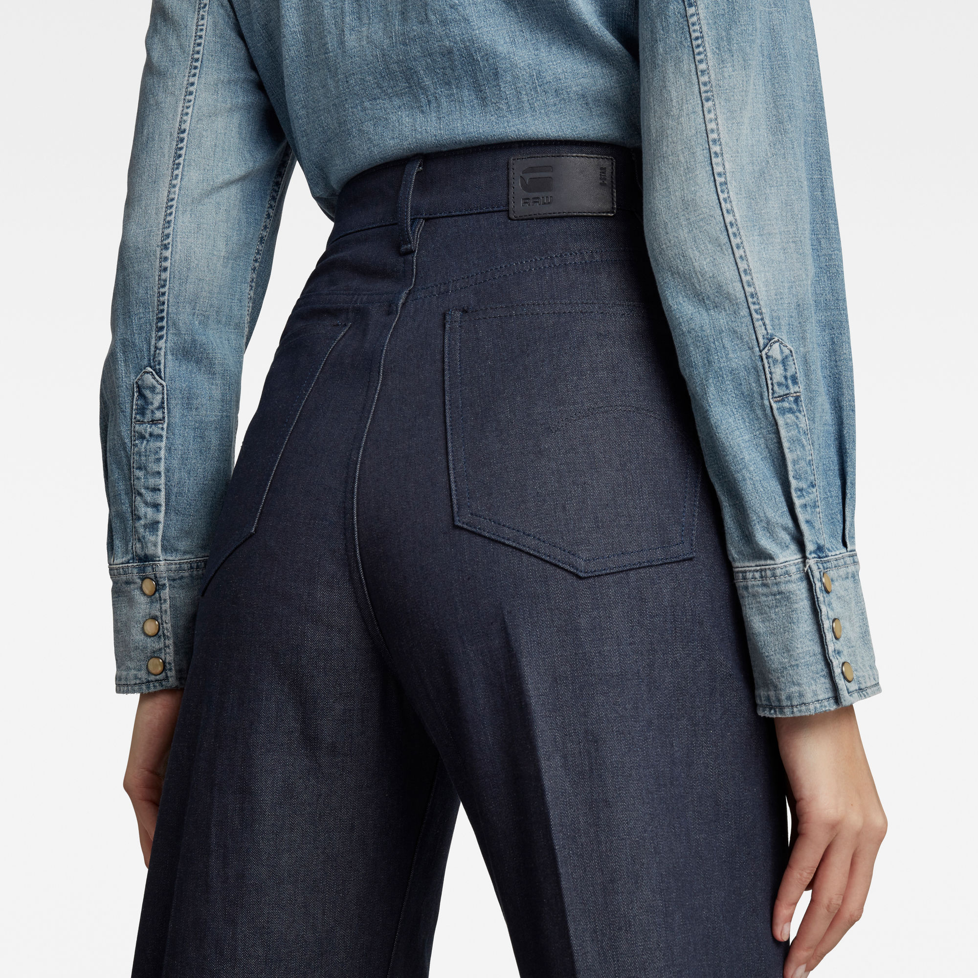 Deck Ultra High Wide Leg Pants | Raw Denim | G-Star RAW®