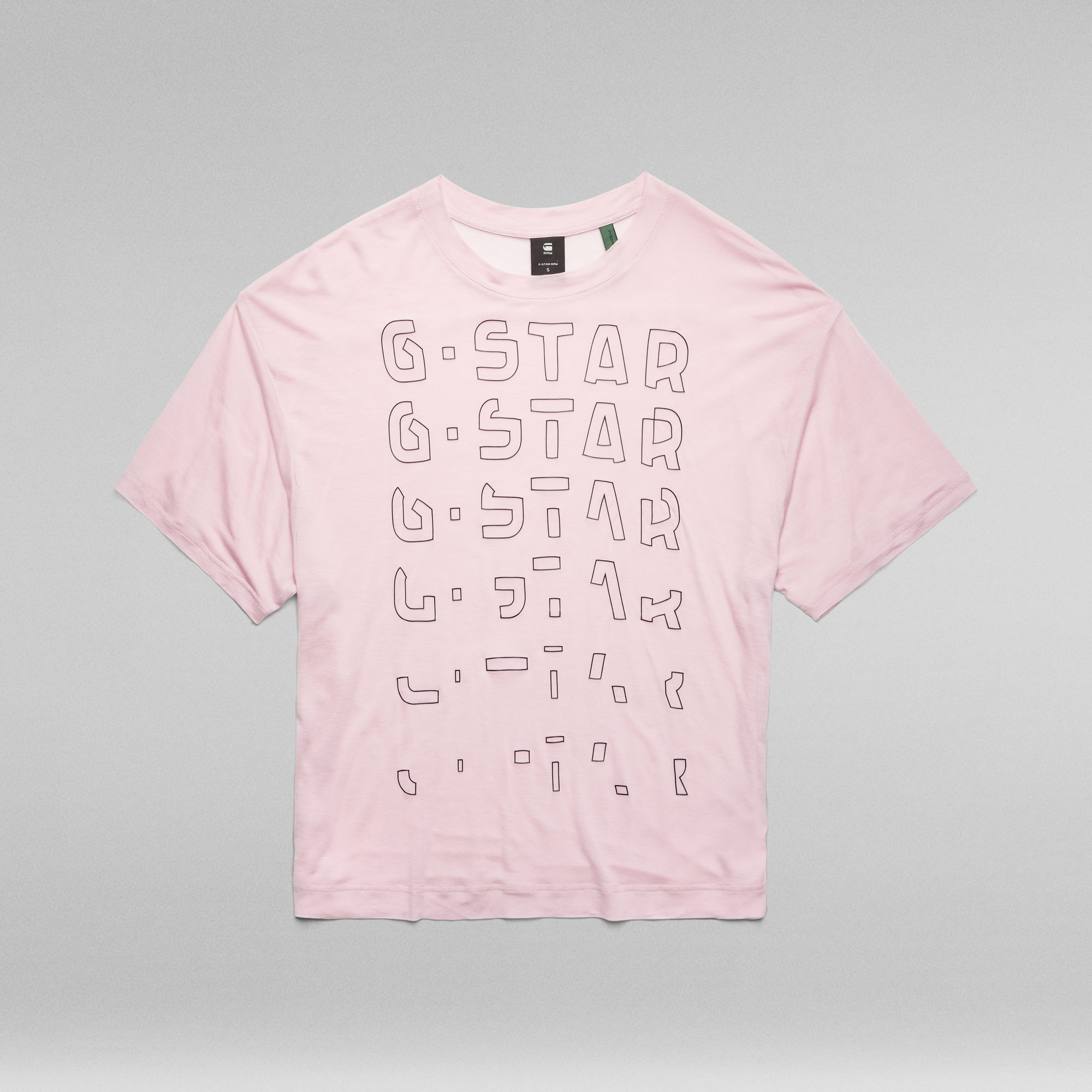 Sheer Faded Graphic Tee | Purple | G-Star RAW®