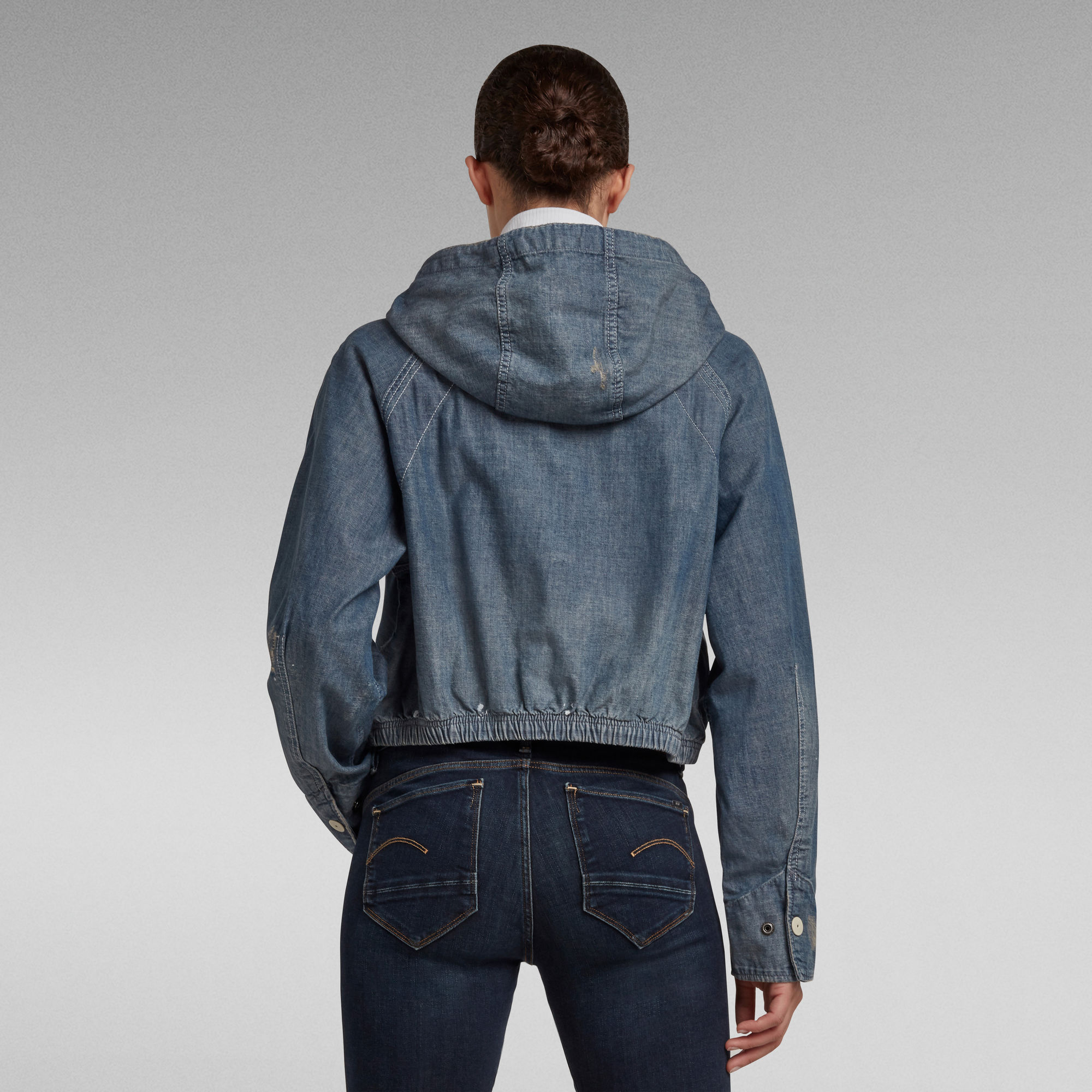 Windbreaker Jacket | Women | Medium blue | G-Star RAW®