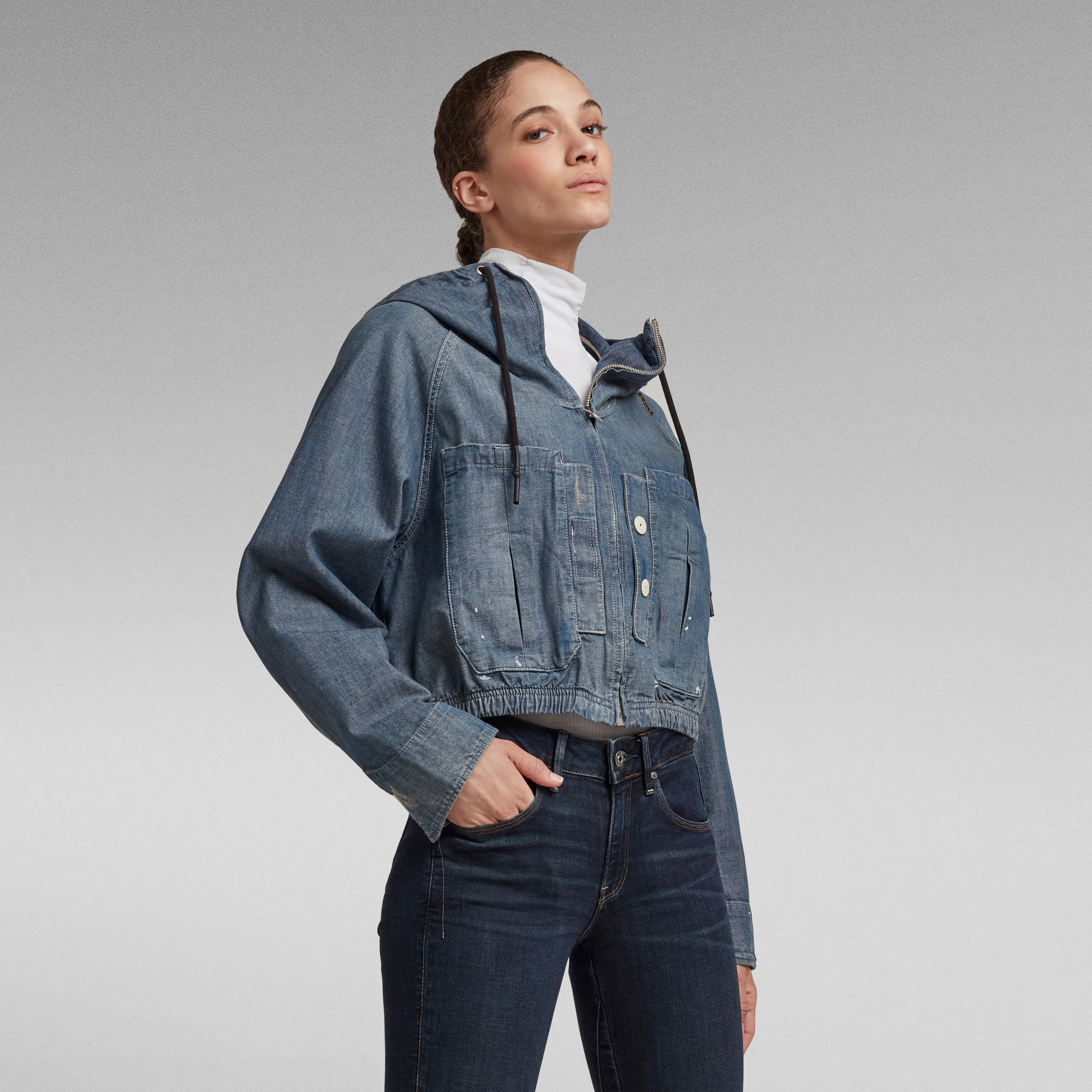 Windbreaker Jacket | Medium blue | G-Star RAW®