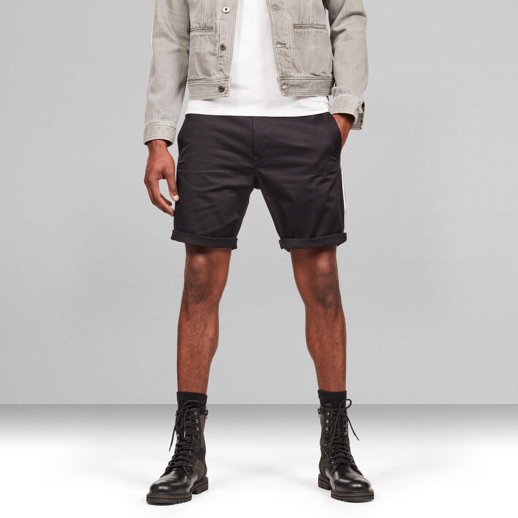 Bronson Straight Short | Black | G-Star RAW®
