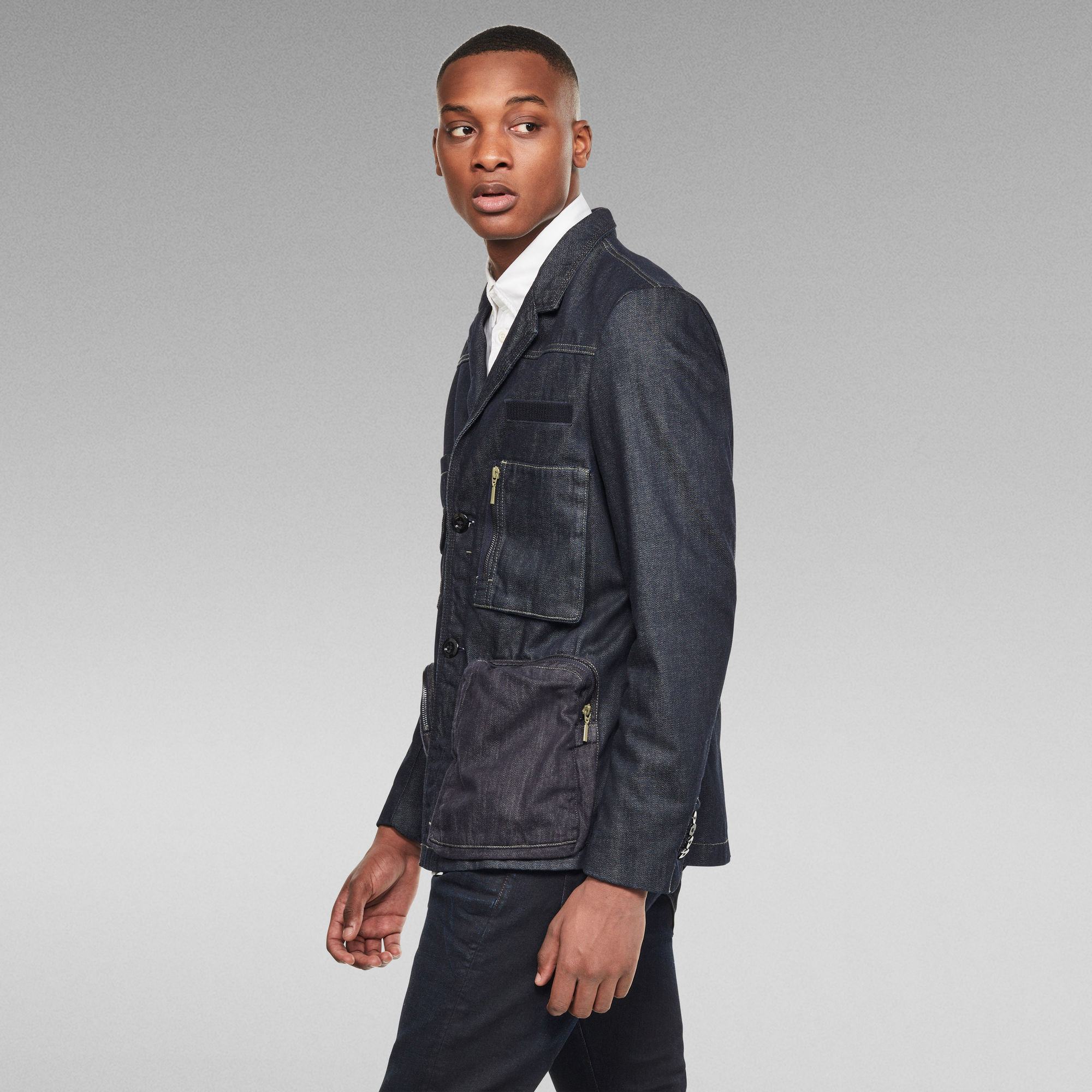 GSRR Hito Utility Blazer | Dark blue | G-Star RAW®