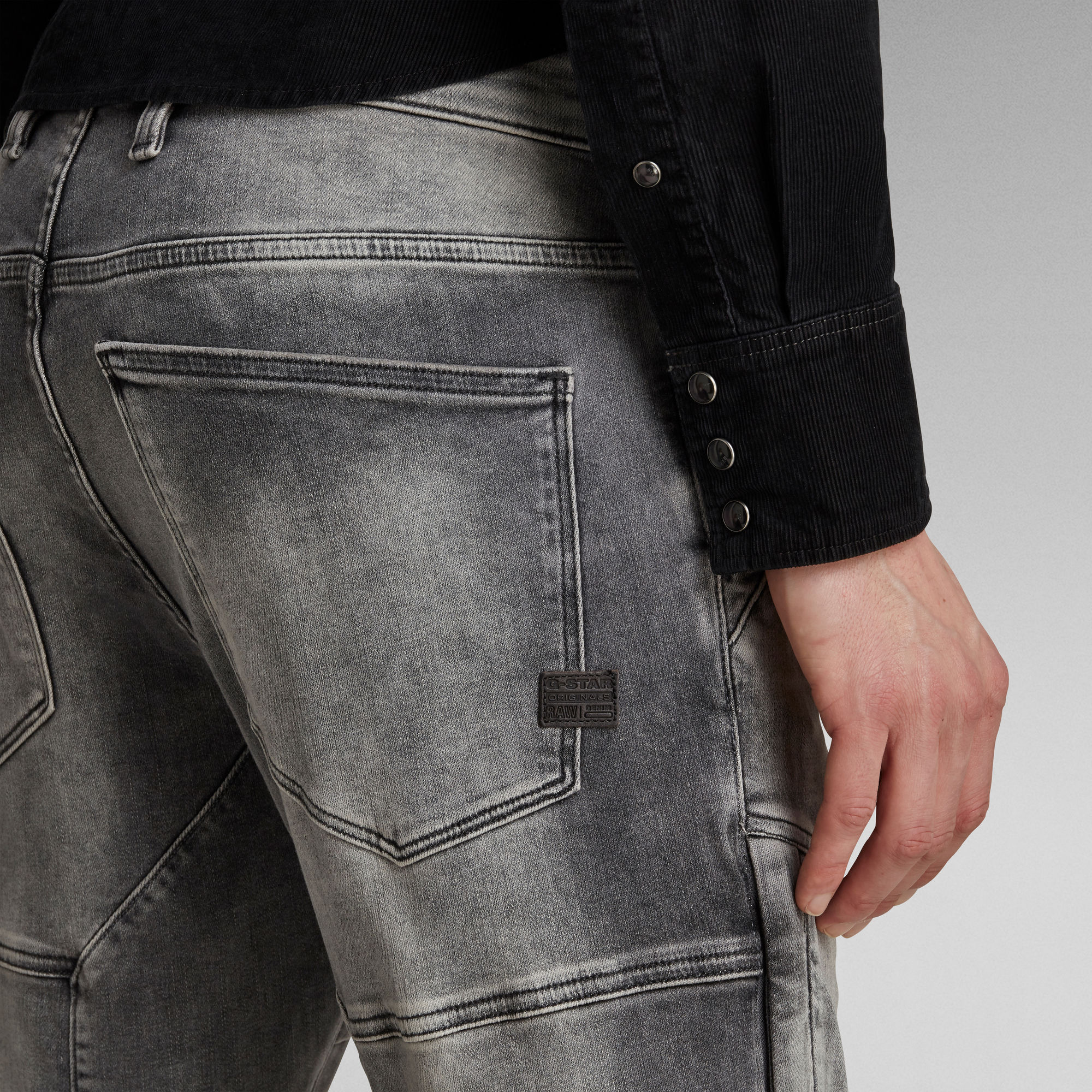Rackam 3D Skinny Jeans | Grey | G-Star RAW®