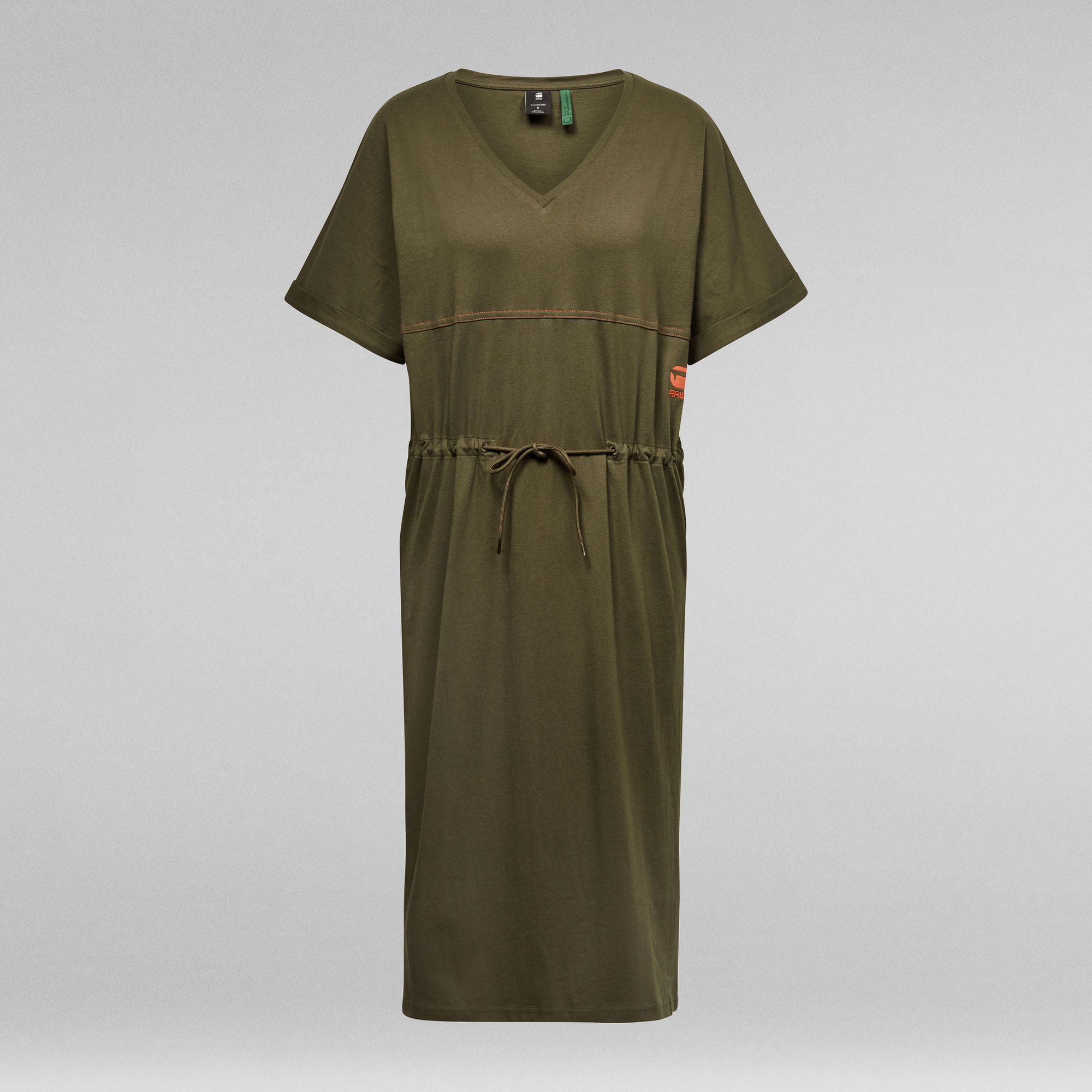 Adjustable Waist Dress | Green | G-Star RAW®