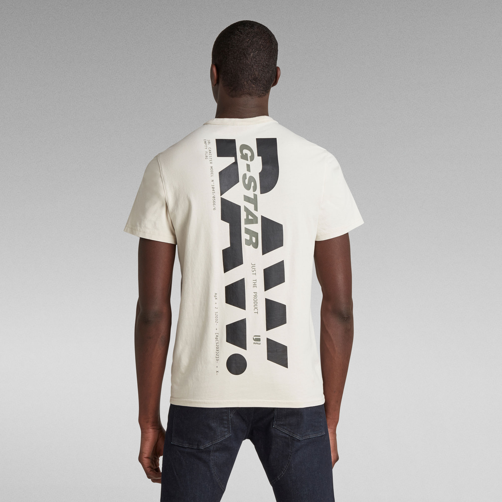Big Back Graphic T-Shirt | Beige | G-Star RAW®