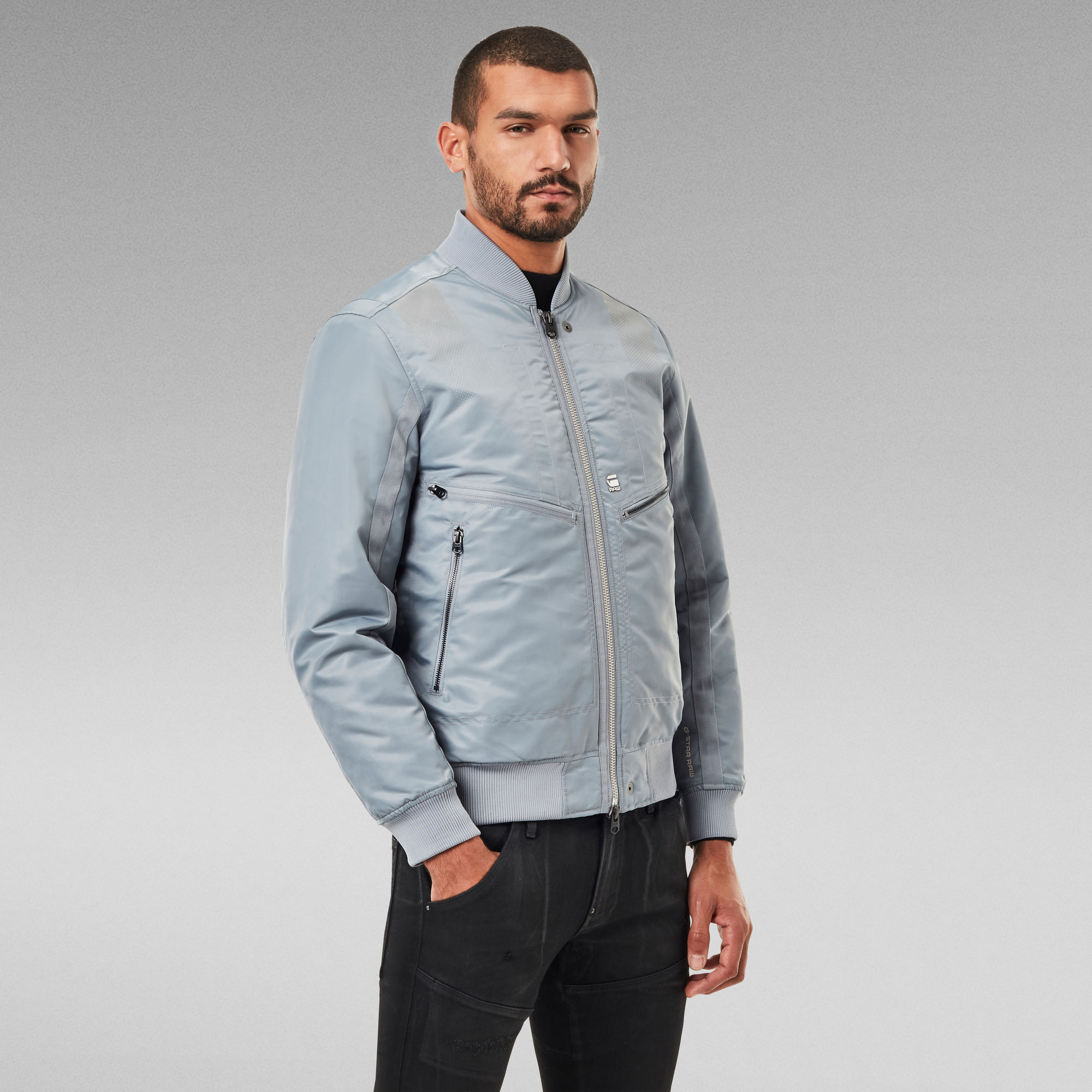 Transitional Bomber Jacket | Grey | G-Star RAW®