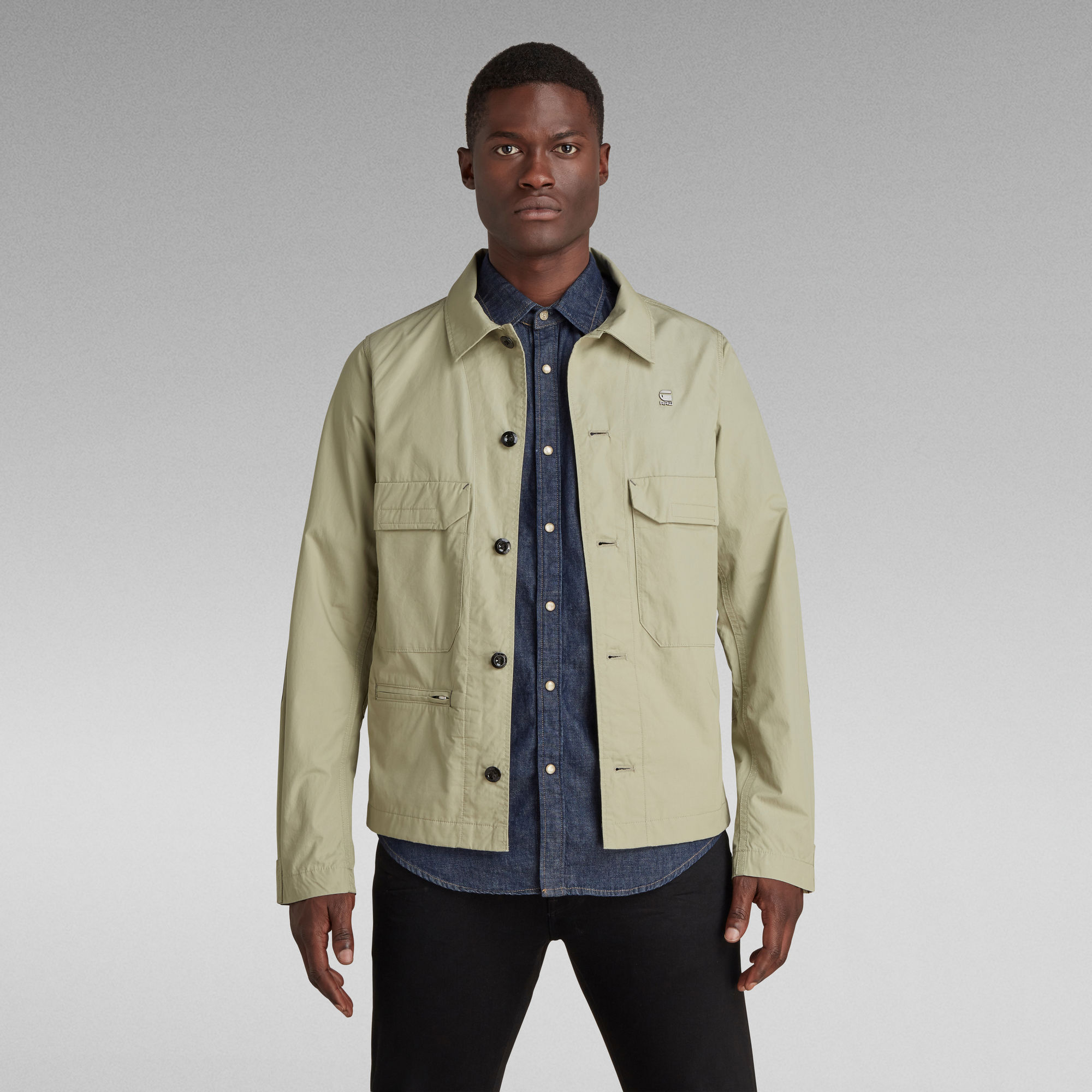 XPO Work Overshirt | Green | G-Star RAW®