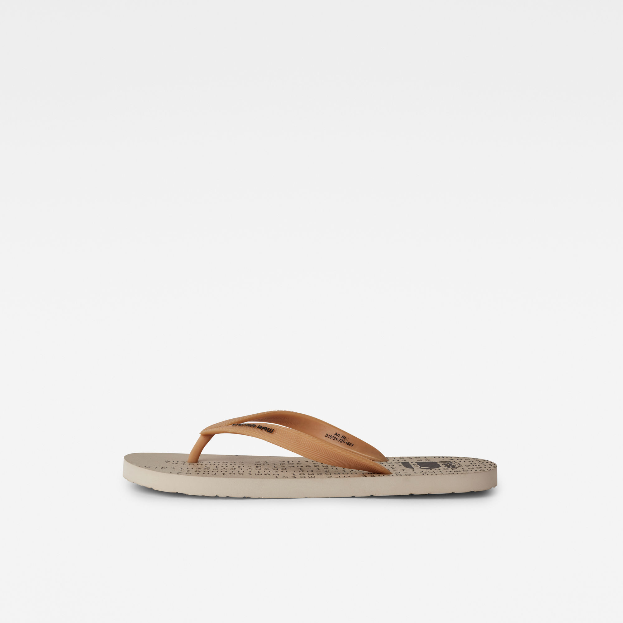 Carnic Flip Flops | Men | Beige | G-Star RAW®