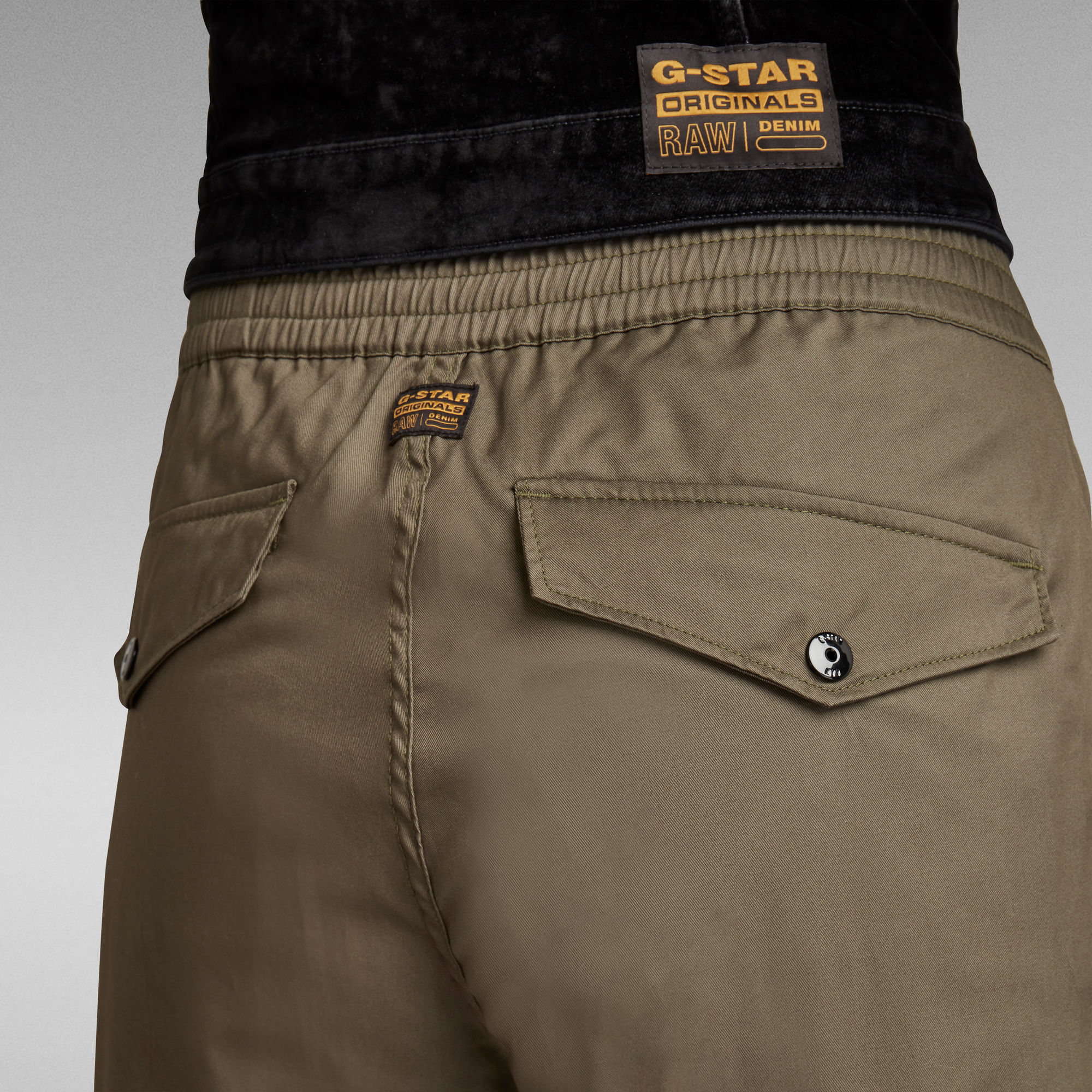 Elasticated waist Pant | Green | G-Star RAW®