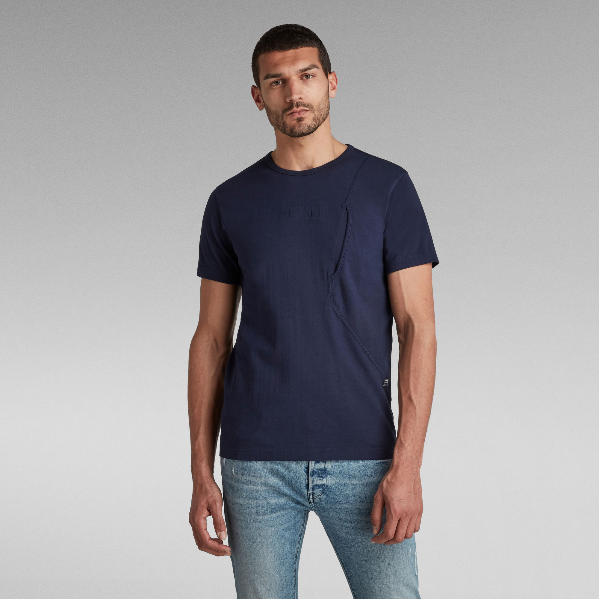 Pocket R T-Shirt | Dark blue | G-Star RAW®