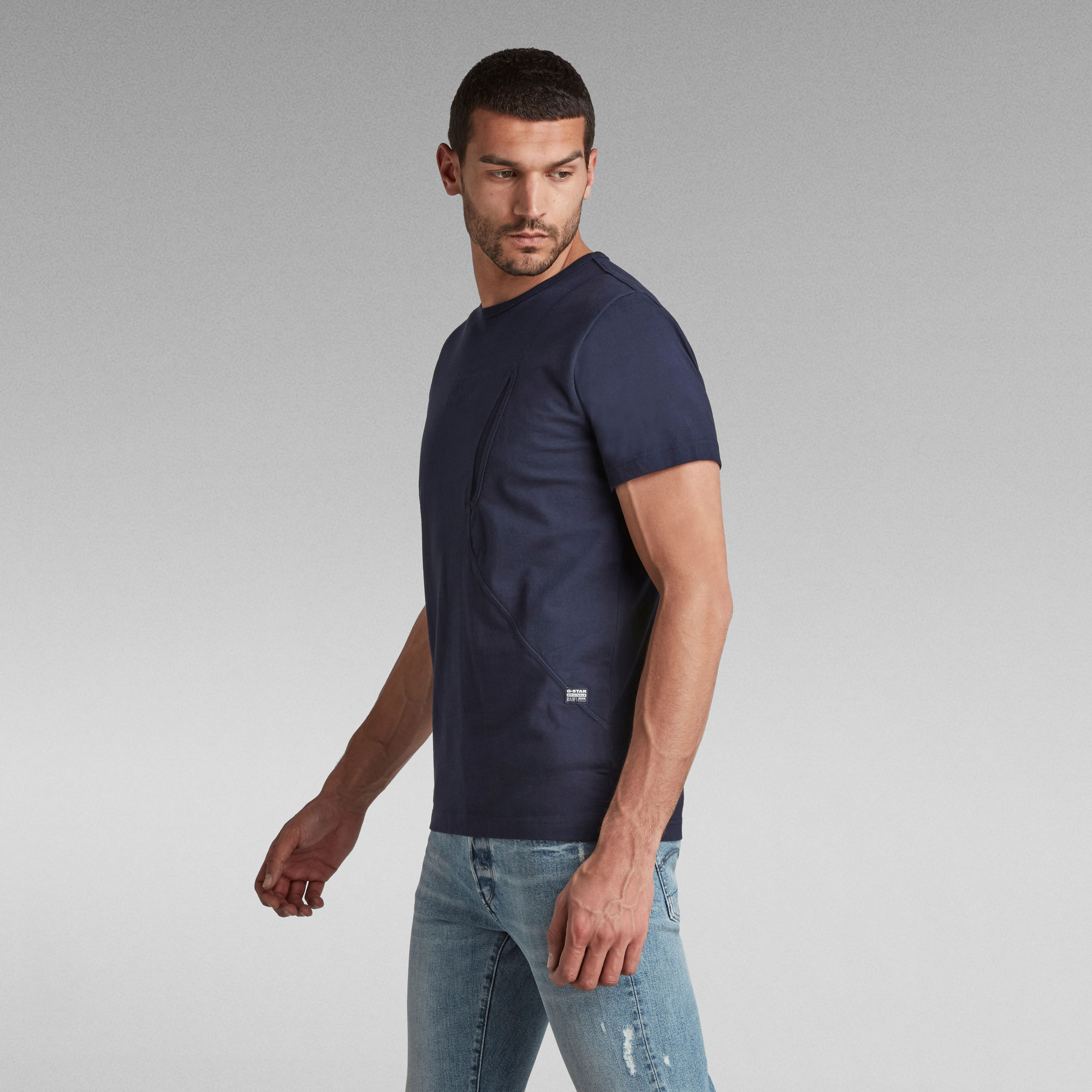 Pocket R T-Shirt | Dark blue | G-Star RAW®