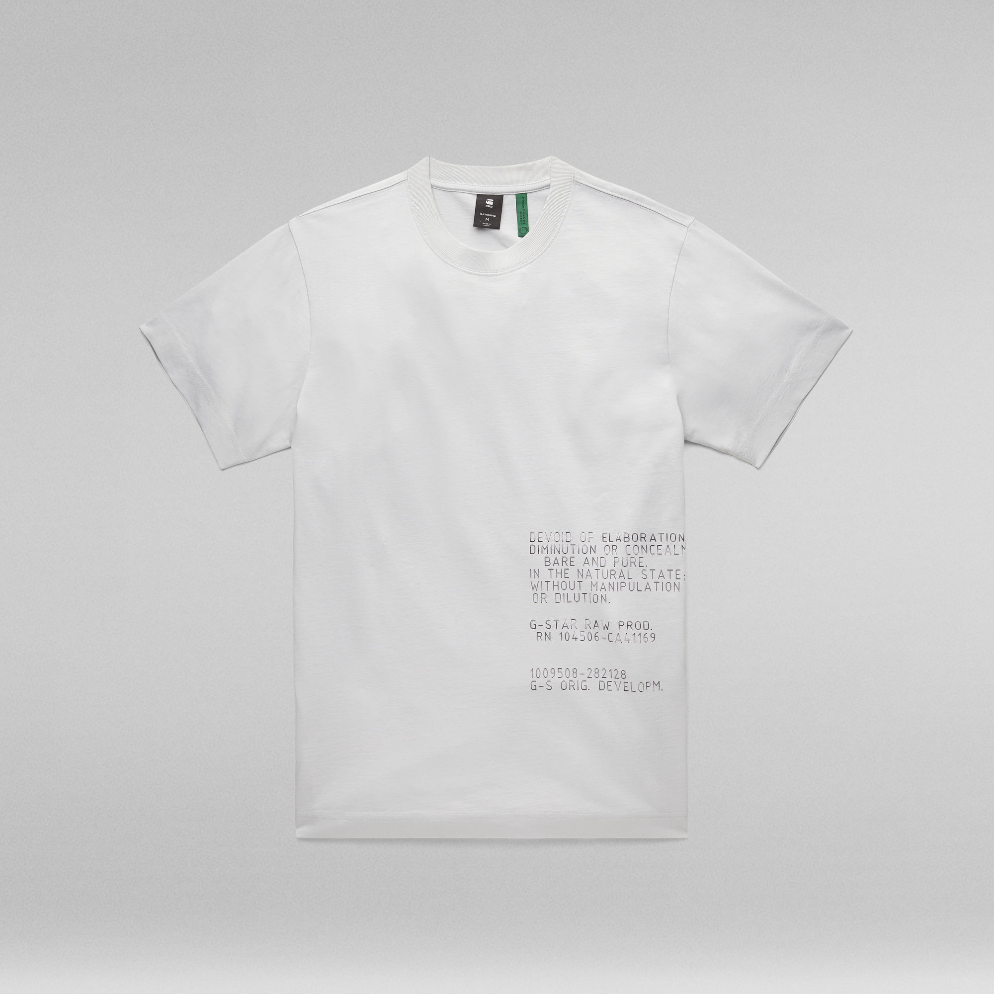 Text T-Shirt | Grey | G-Star RAW®