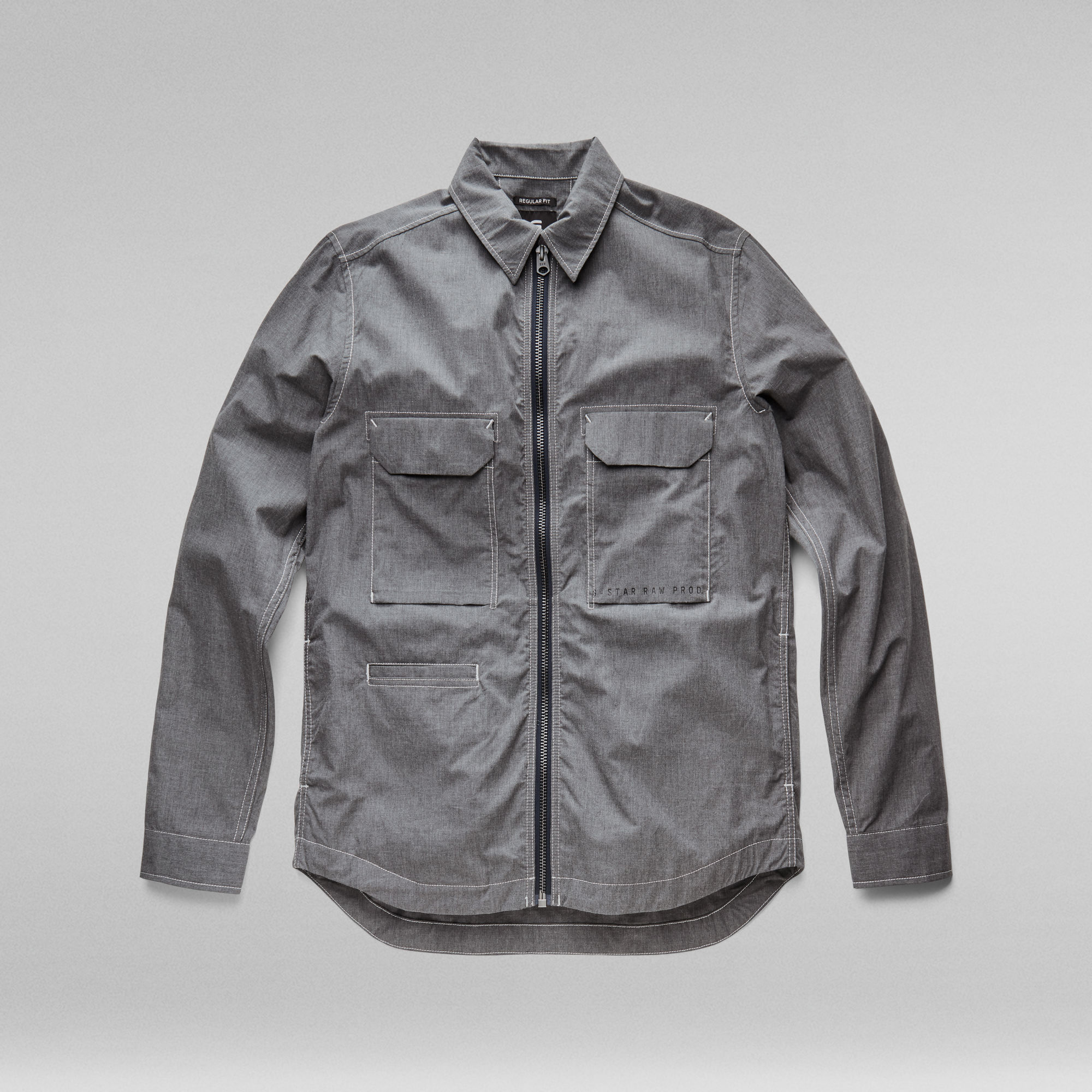 Overshirt Zip Regular | Meerkleurig | G-Star RAW®