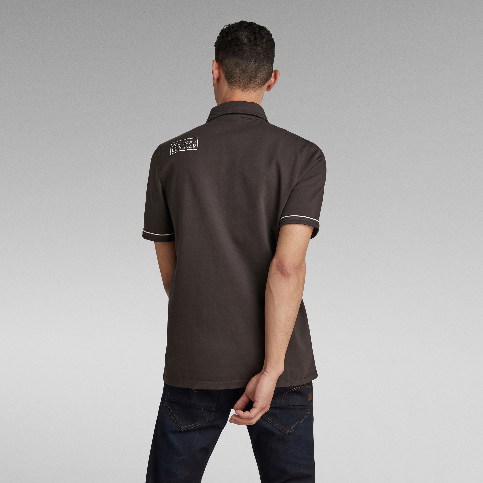 Summer Contrast Polo | Grey | G-Star RAW®