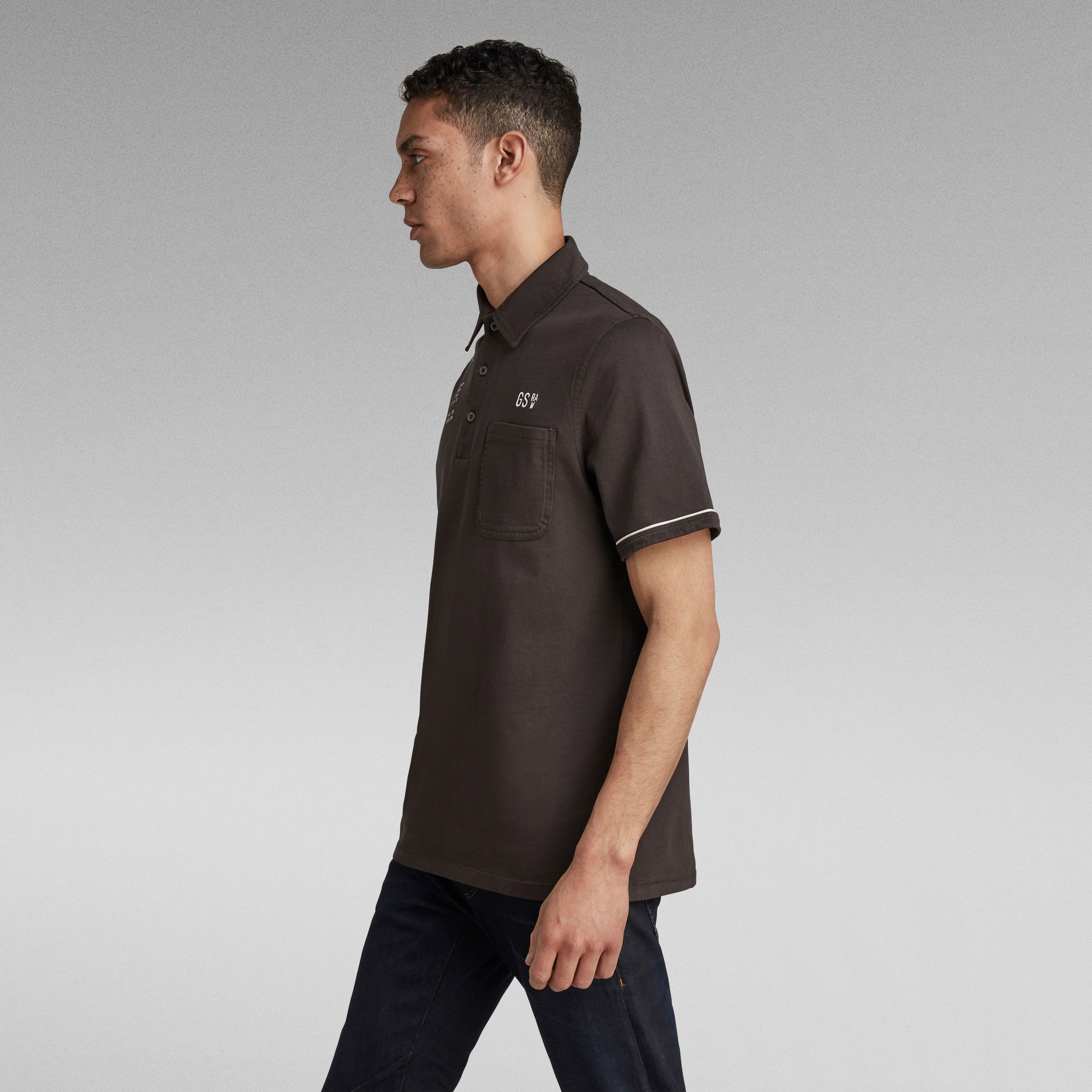 Summer Contrast Polo | Grey | G-Star RAW®