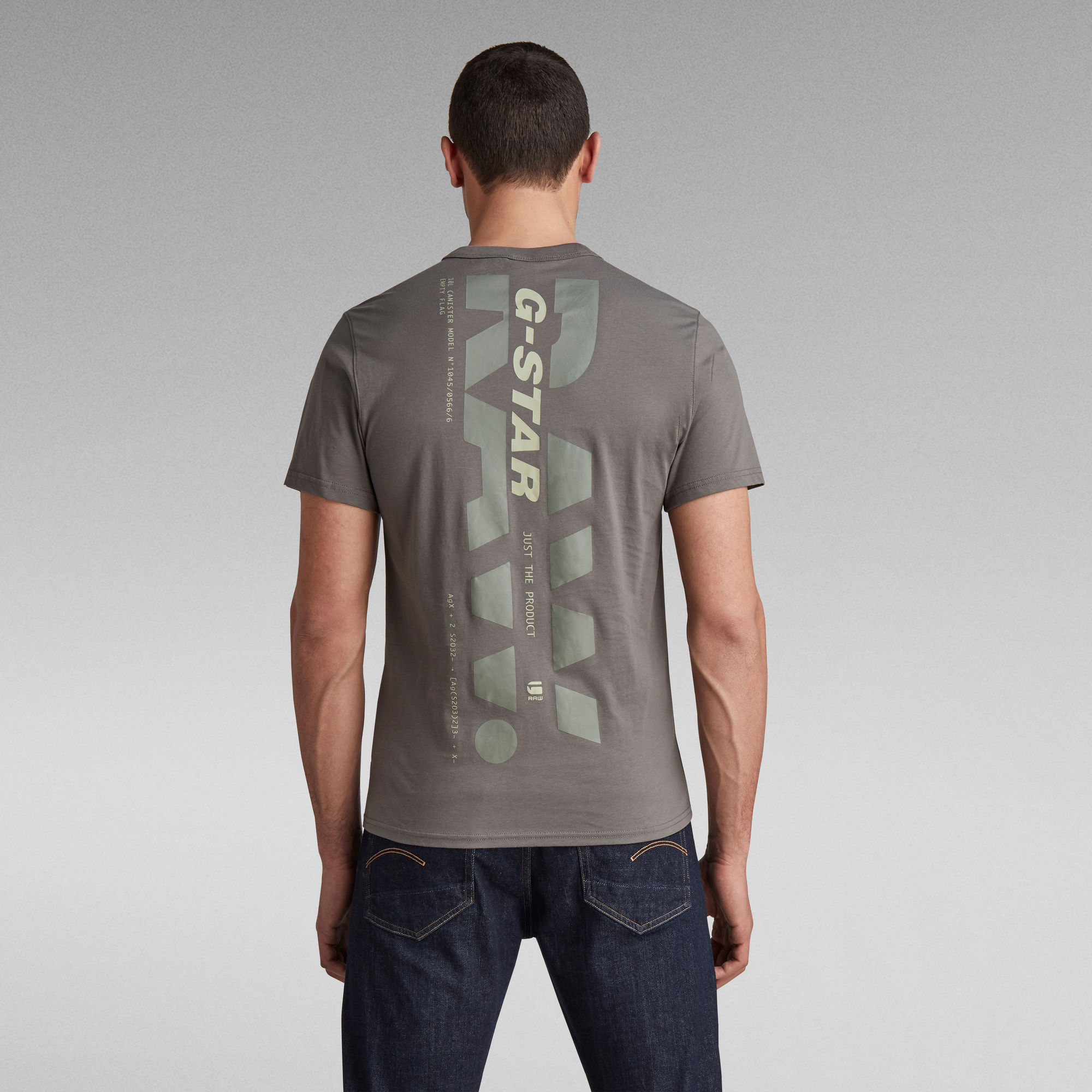 Big Back Graphic T-Shirt | Grey | G-Star RAW®