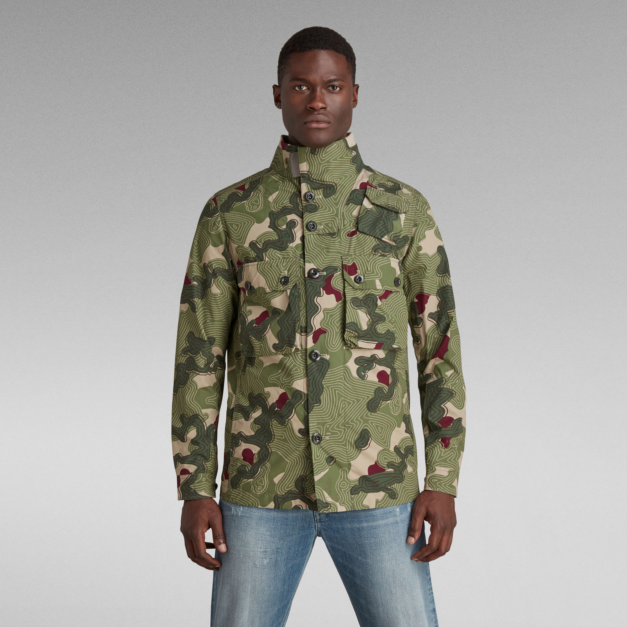 Army Artwork Indoor Jacket | Multi color | G-Star RAW®