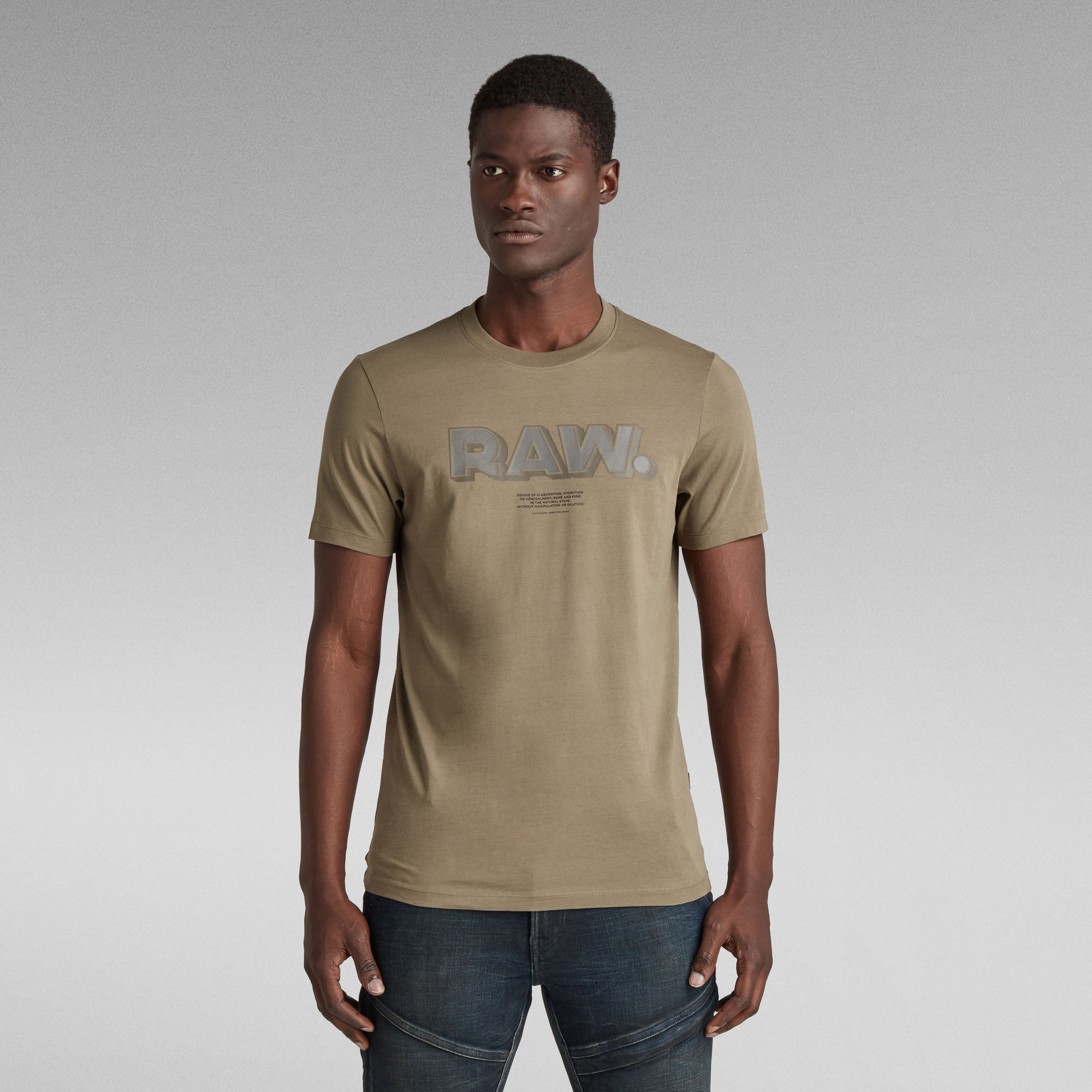 RAW. Slim T-Shirt | Green | G-Star RAW®