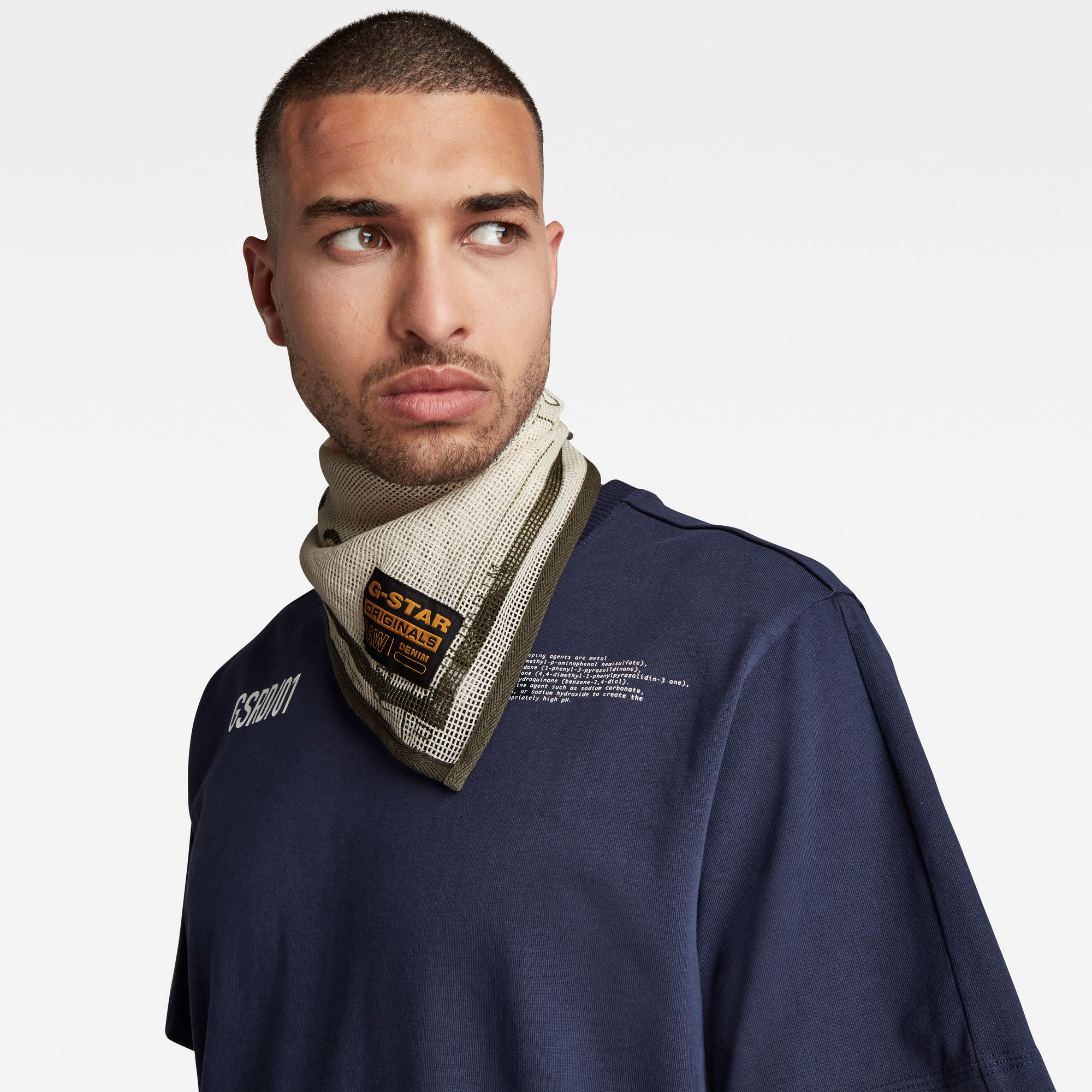 Bandana Mesh Scarf | Multi color | G-Star RAW®