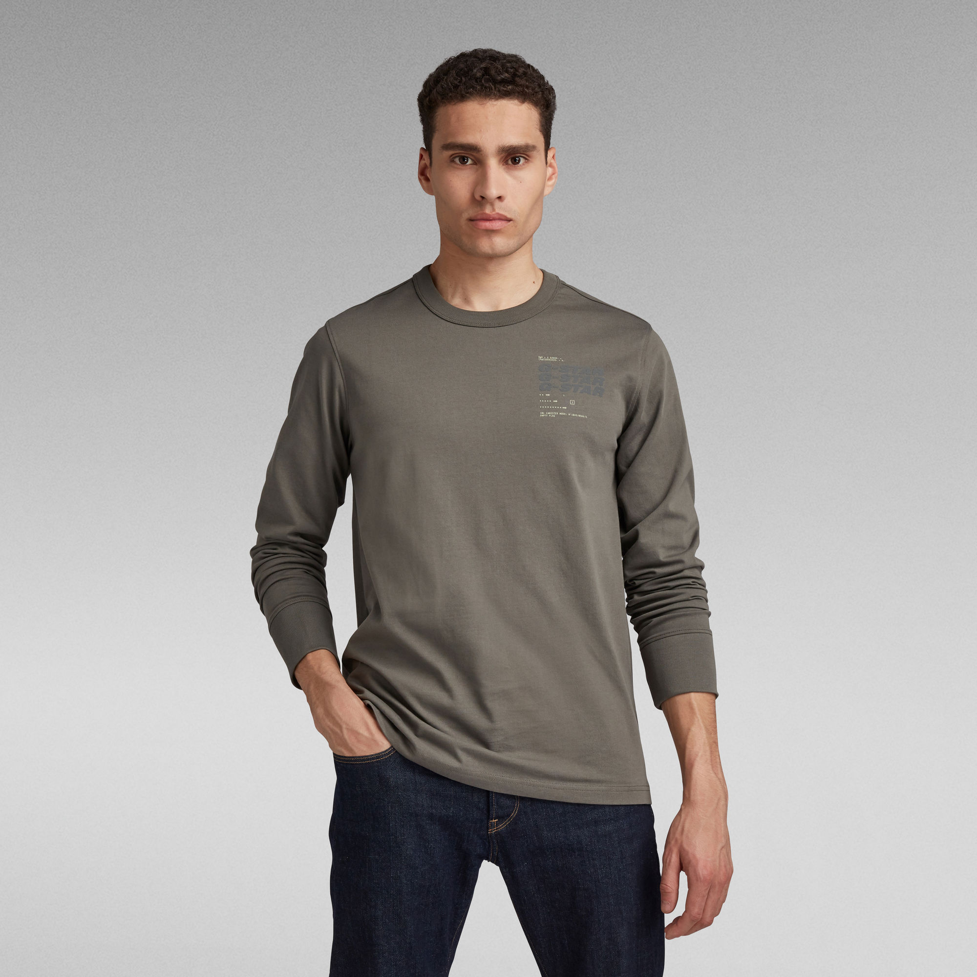 Big Back Graphic T-Shirt | Grey | G-Star RAW®