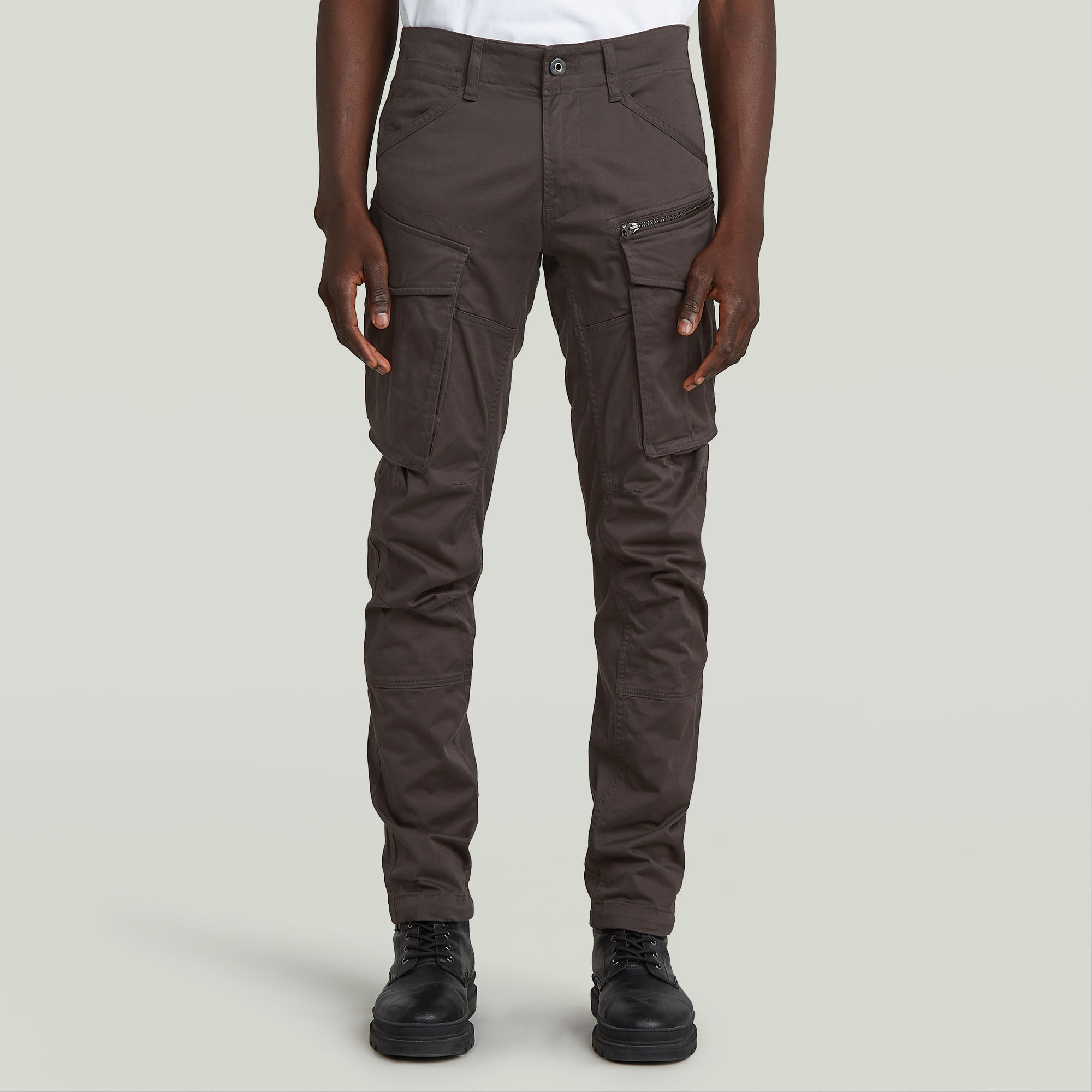 Rovic Zip 3D Straight Tapered Pant | Grijs | G-Star RAW®