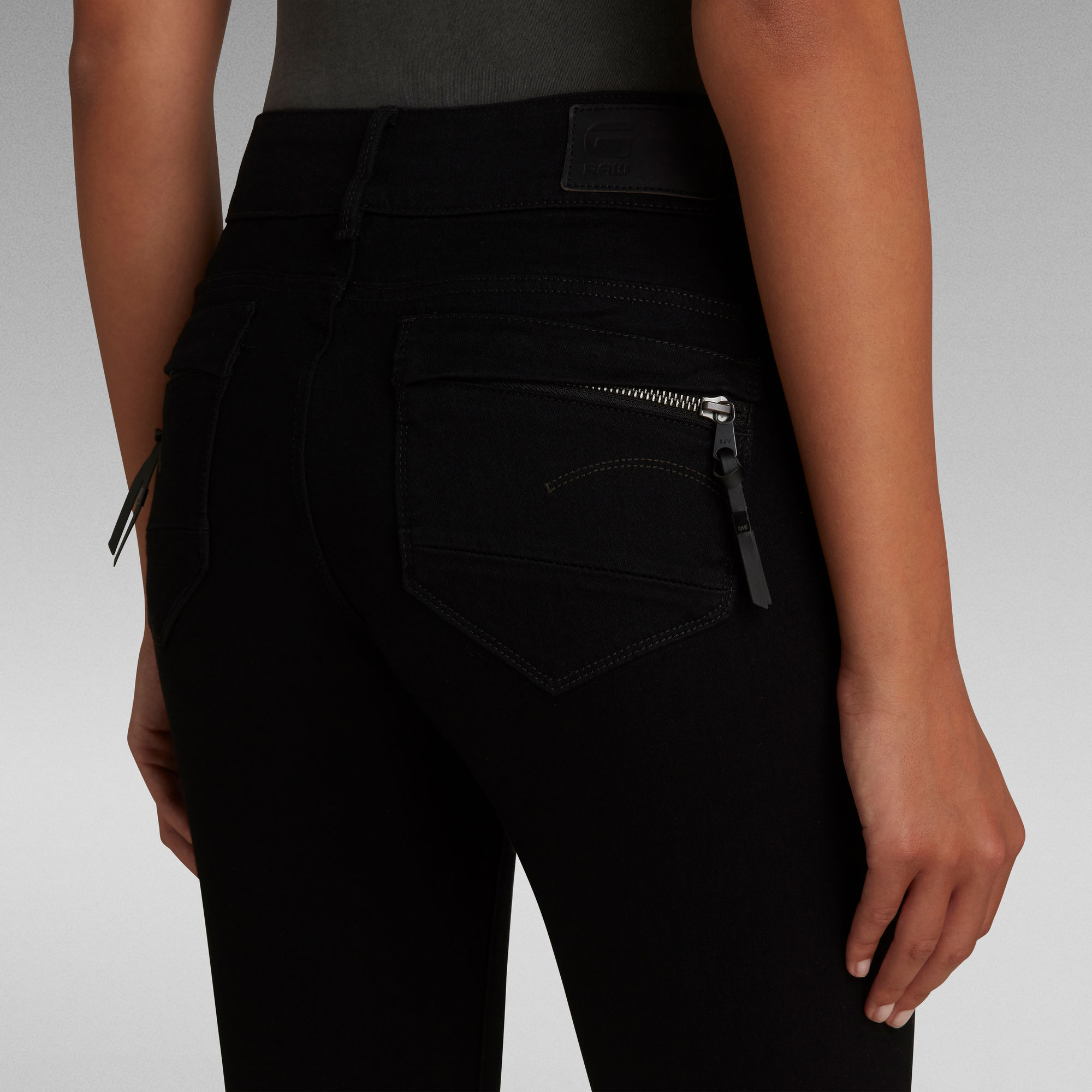 Midge Cody Mid Skinny Jeans | Black | G-Star RAW®