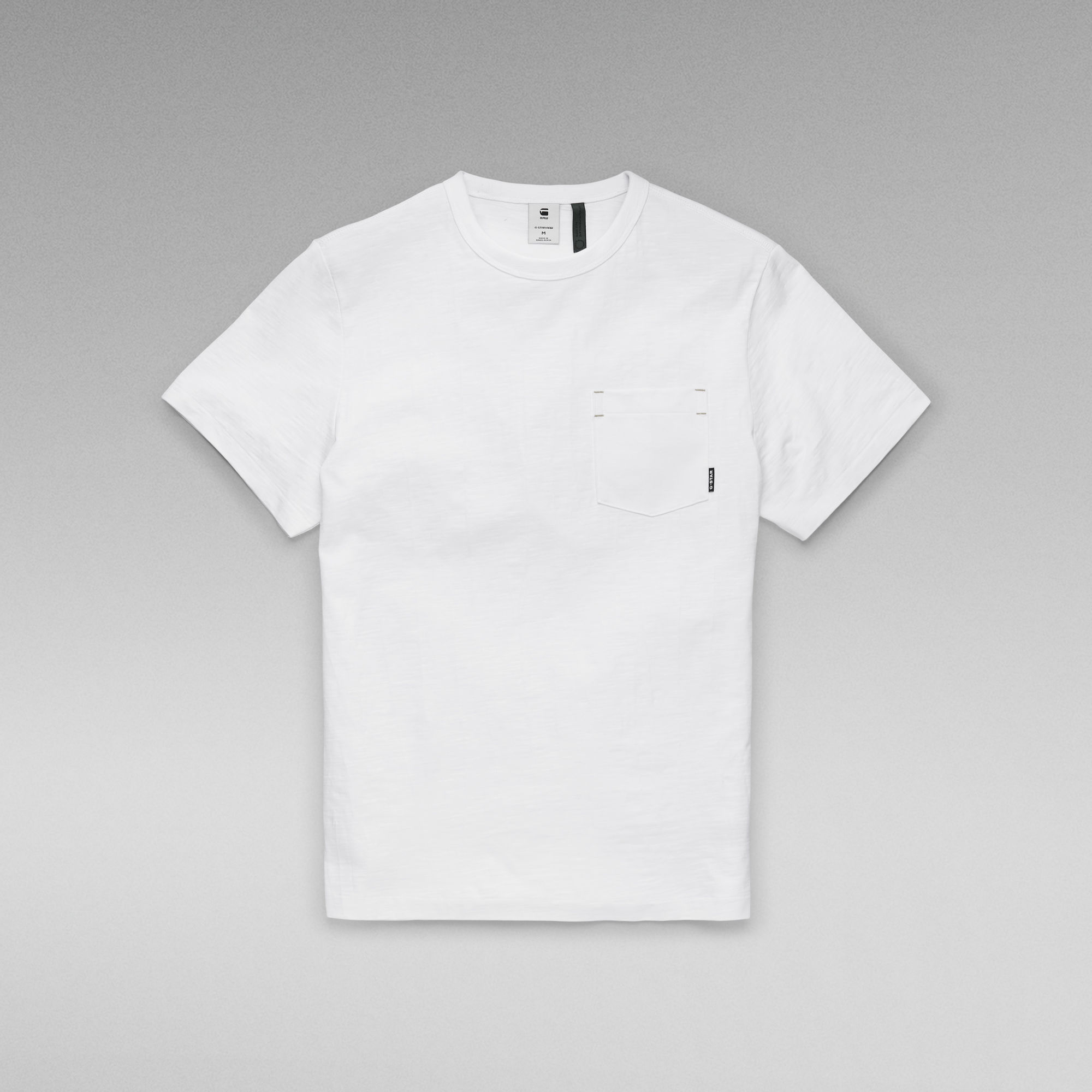 Contrast Mercerized Pocket T-Shirt | White | G-Star RAW®