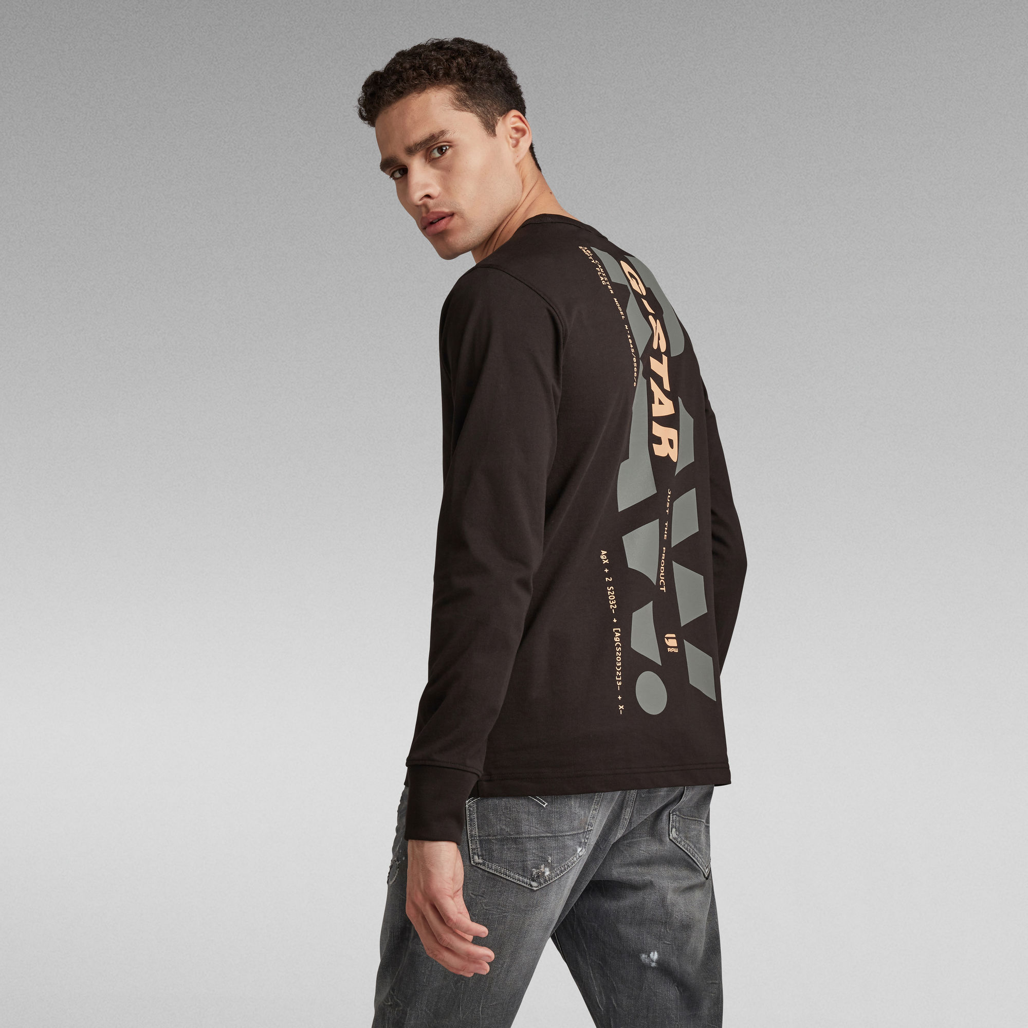 Big Back Graphic T-Shirt | Black | G-Star RAW®