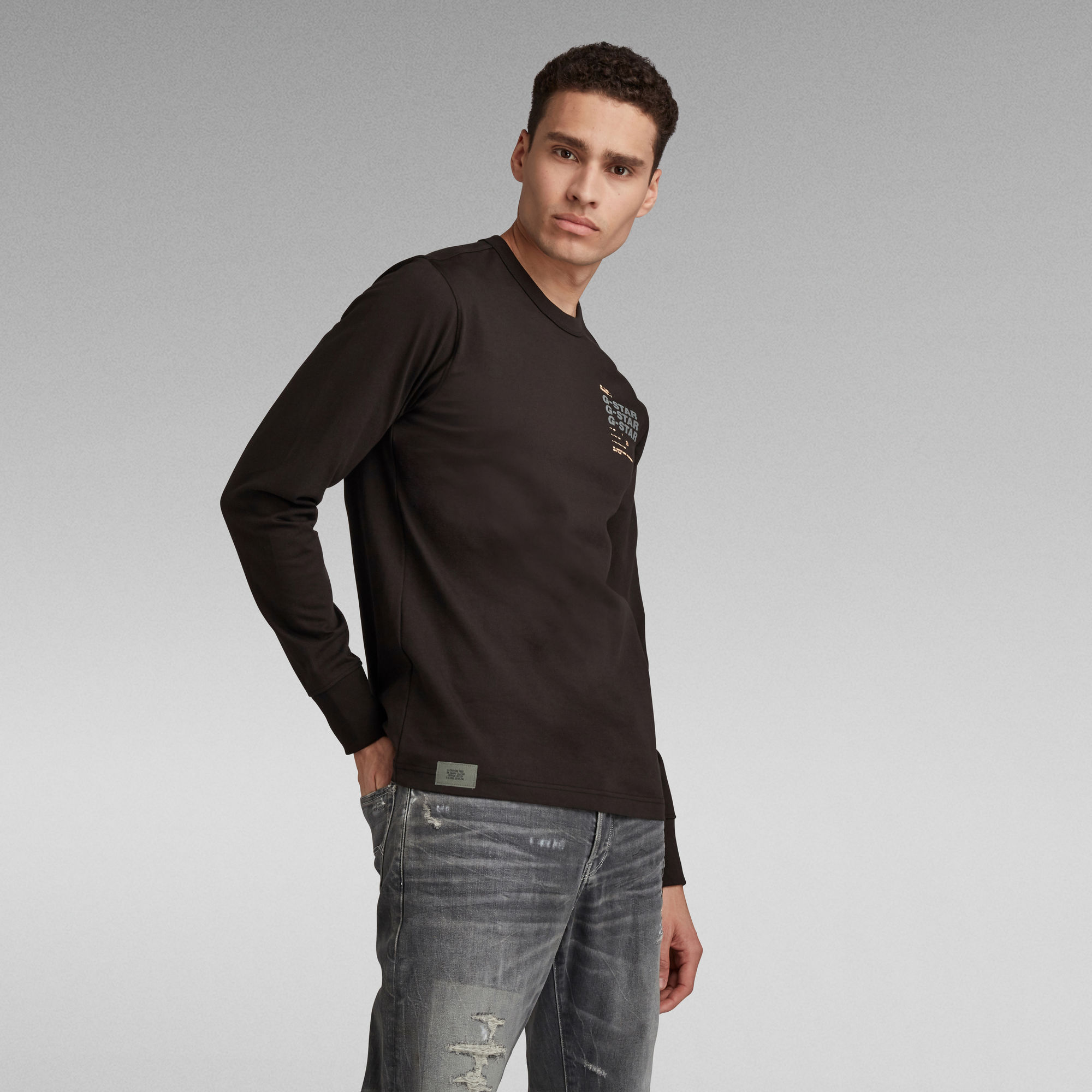 Big Back Graphic T-Shirt | Black | G-Star RAW®