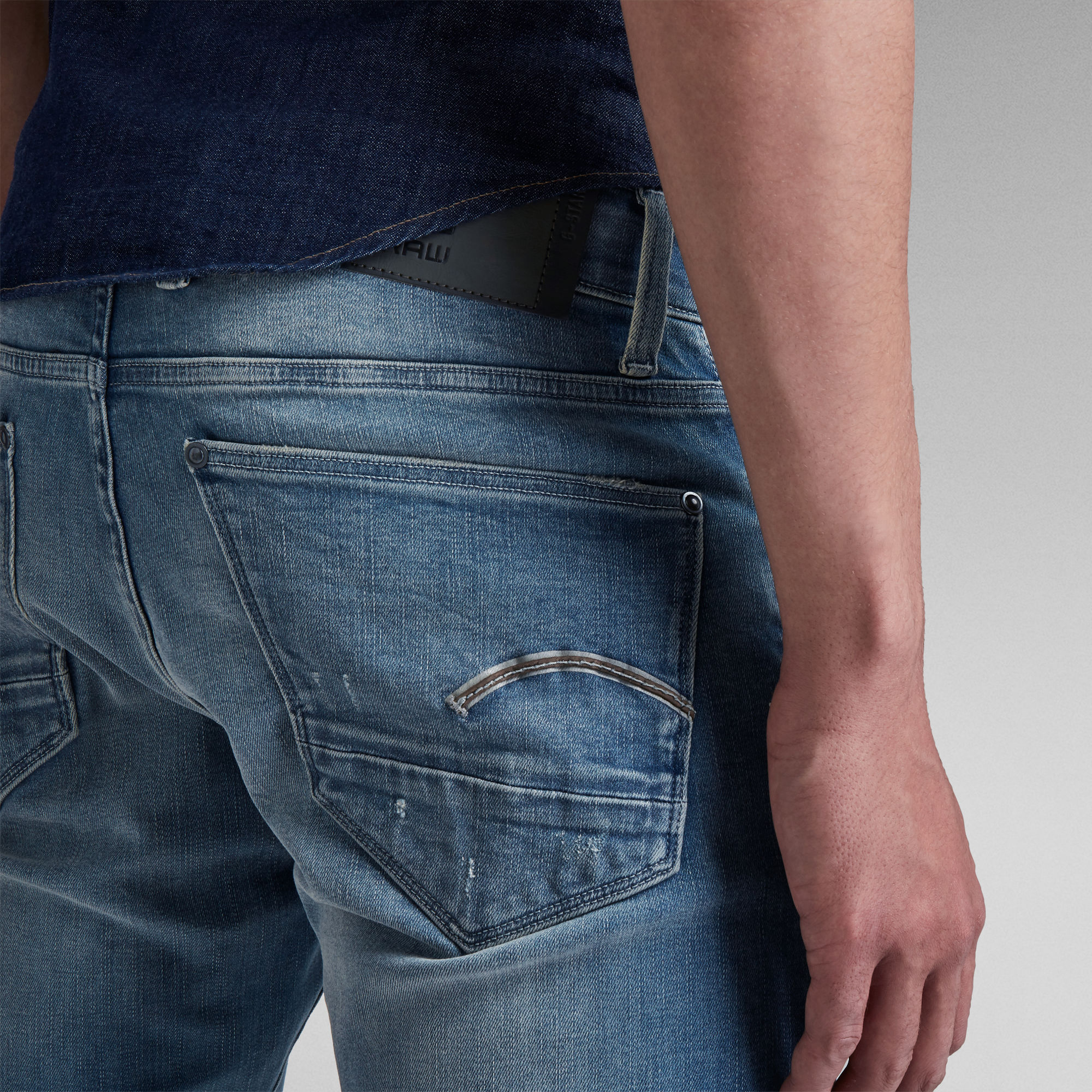 Revend Skinny Jeans | Medium blue | G-Star RAW®