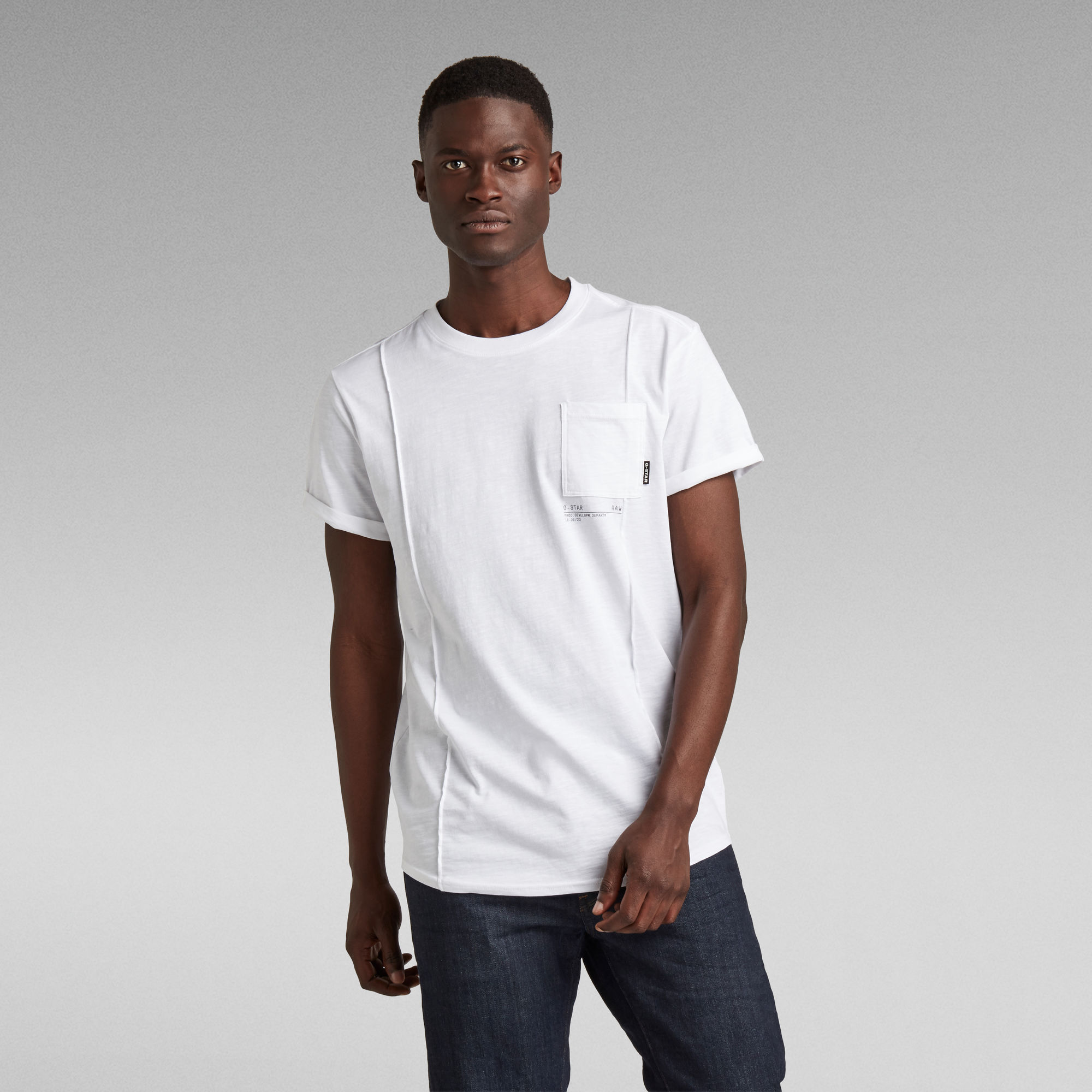 Lash Pocket Back Graphic T-Shirt | White | G-Star RAW®