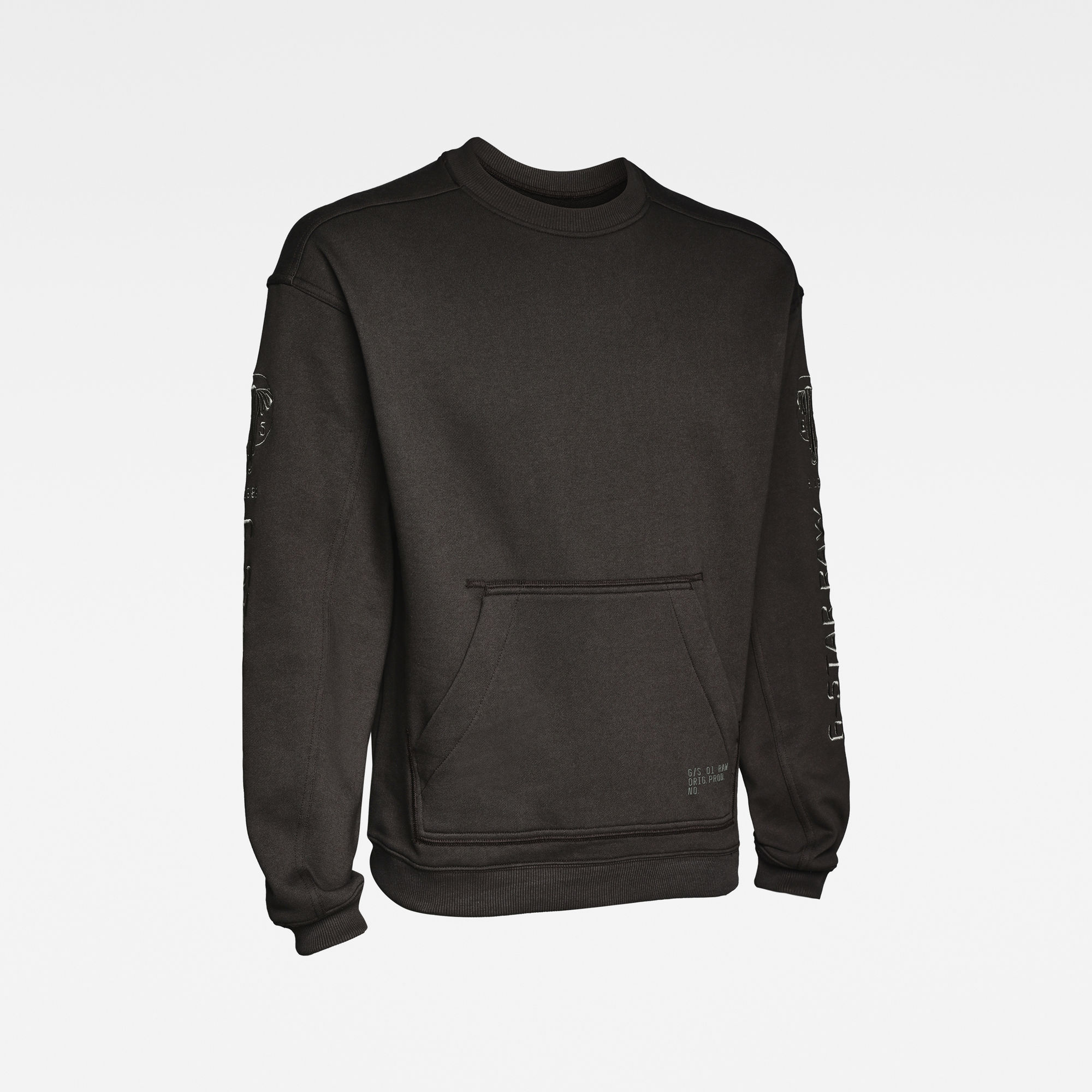 Sleeve Graphic Sweater | Grey | G-Star RAW®