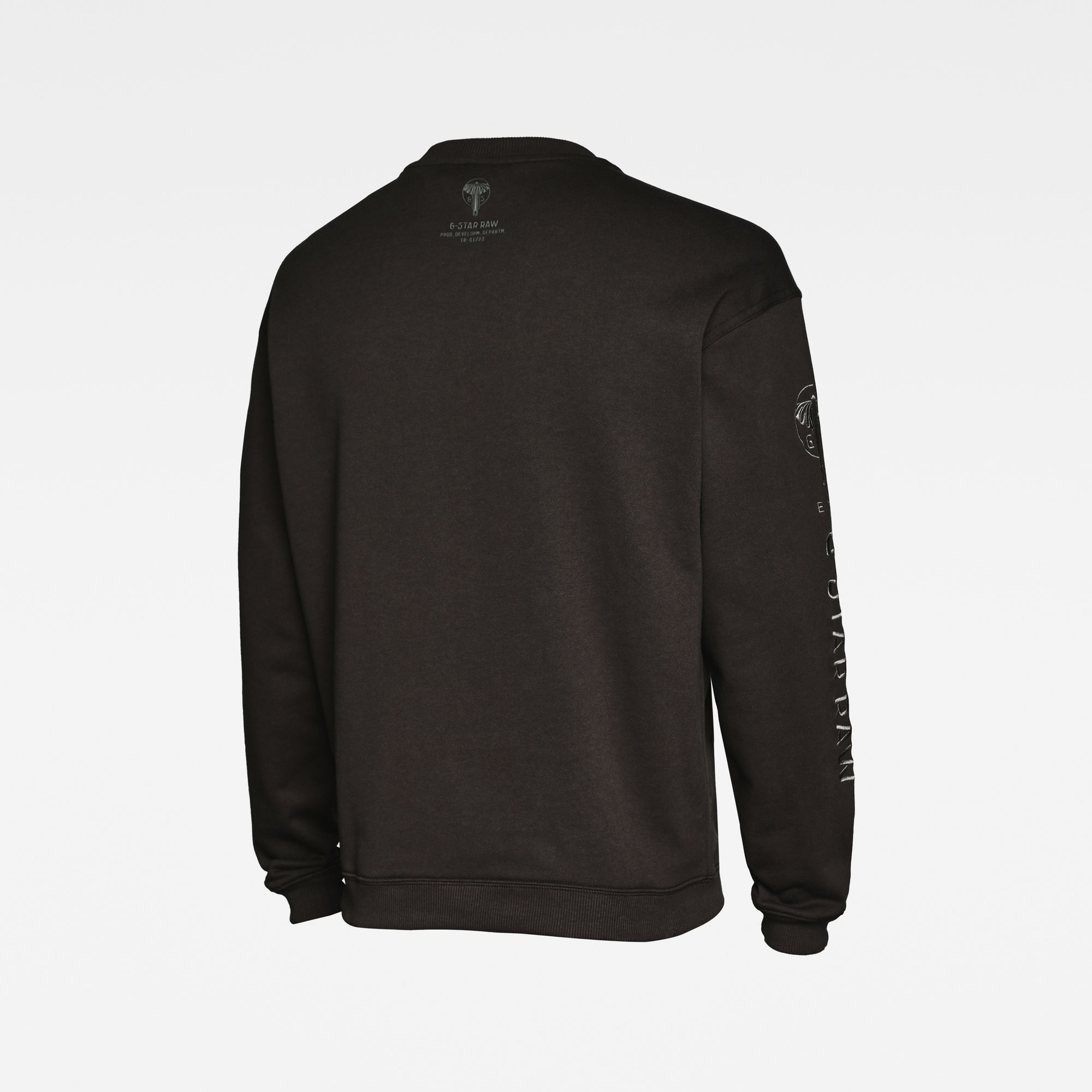 Sleeve Graphic Sweater | Grey | G-Star RAW®