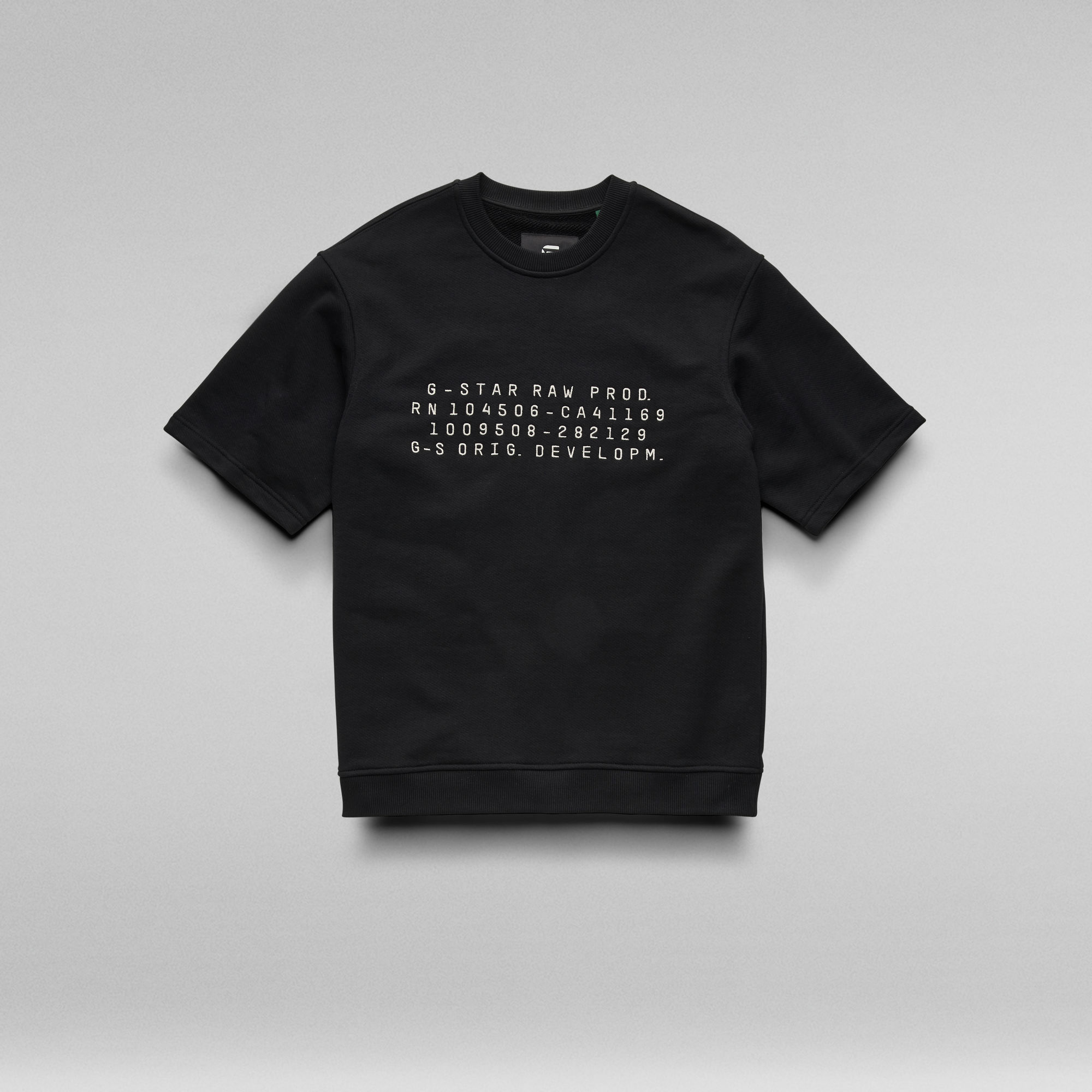 Embro Text Sweater | Zwart | G-Star RAW®