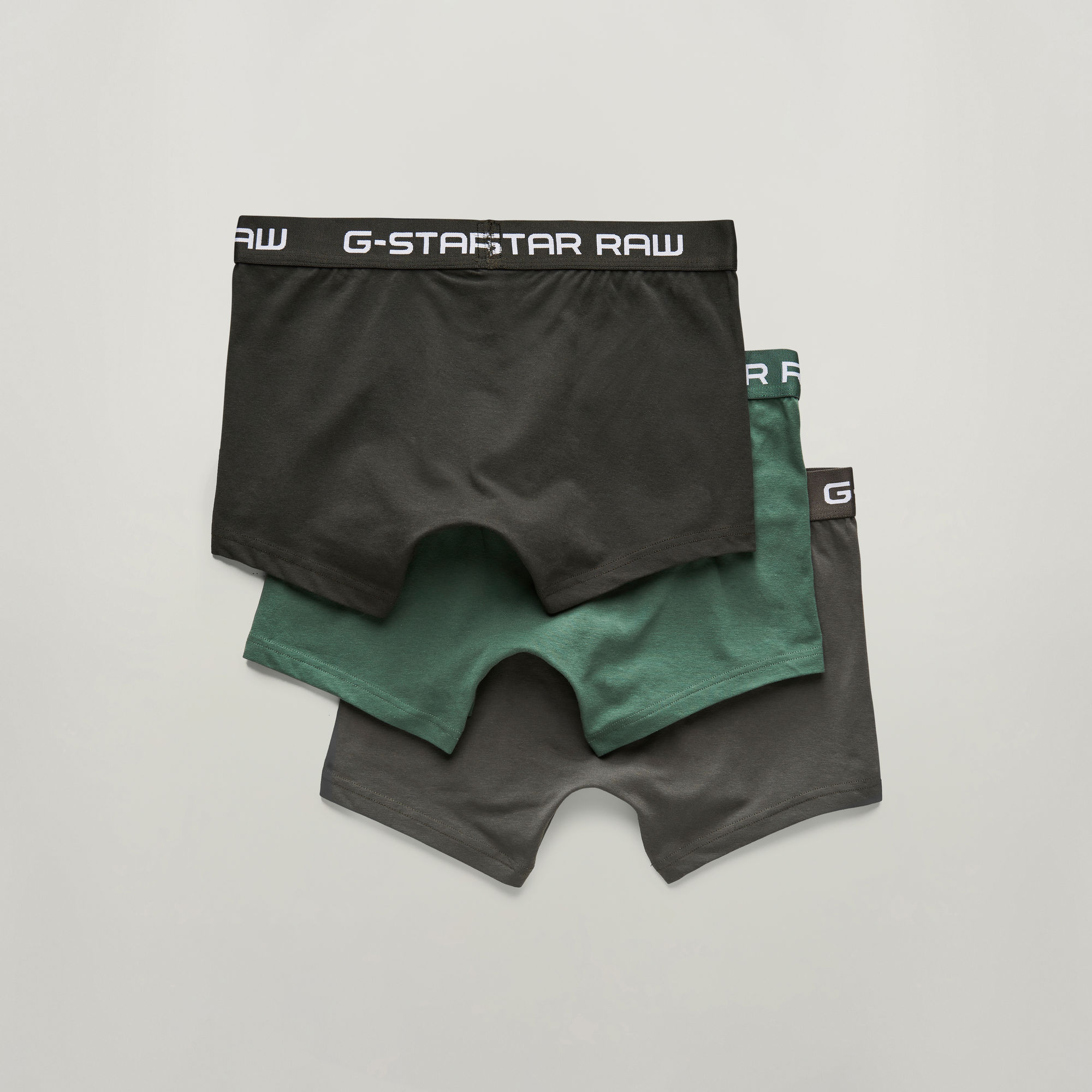Lot De 3 Boxers Classiques Couleur | Vert | G-Star RAW®