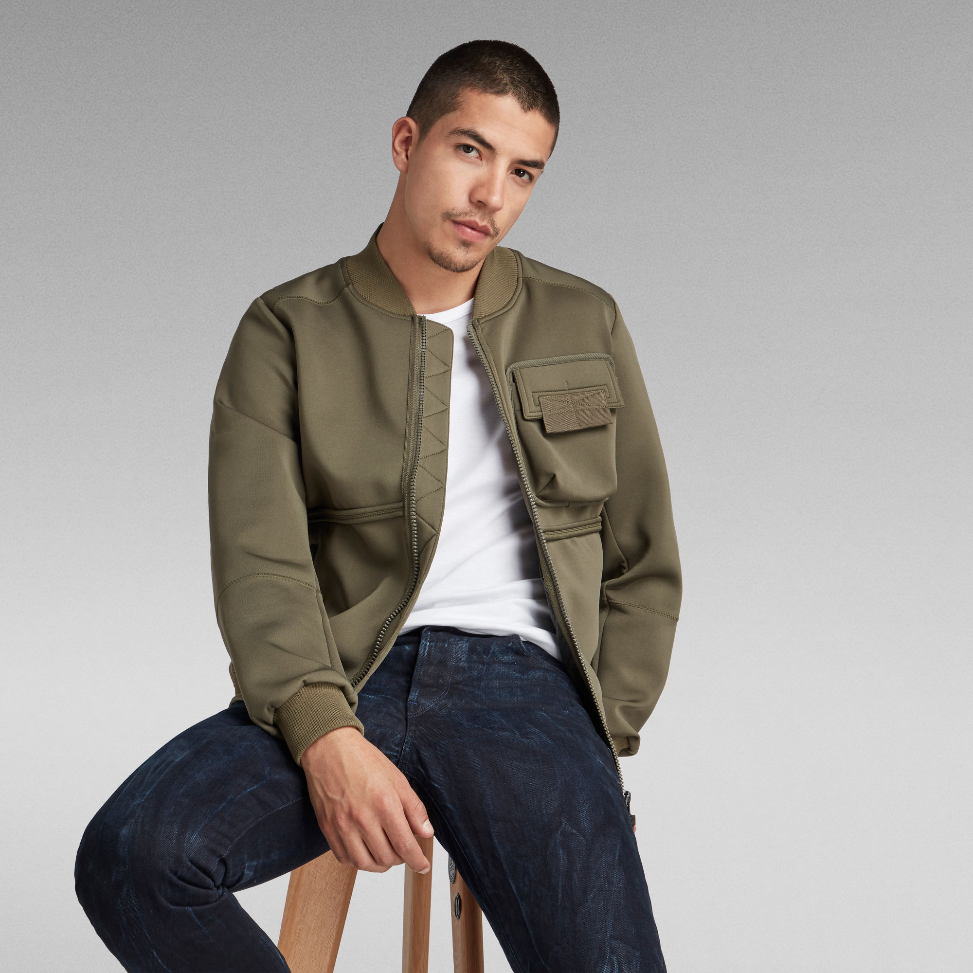 Neoprene Jacket | Brown | G-Star RAW®