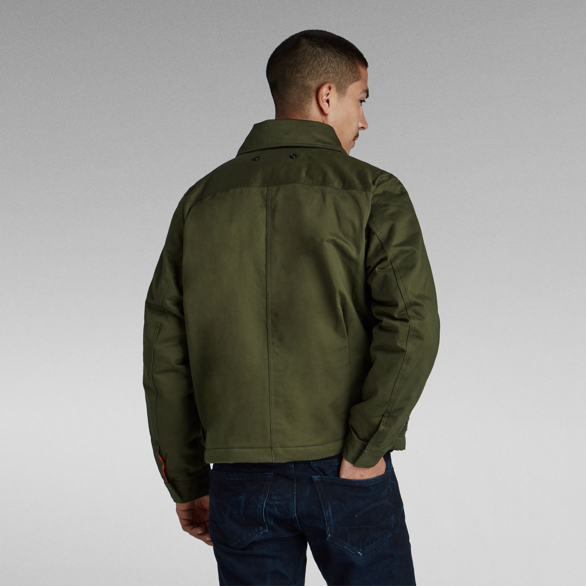 Flight Combat Padded Jacket | Green | G-Star RAW®