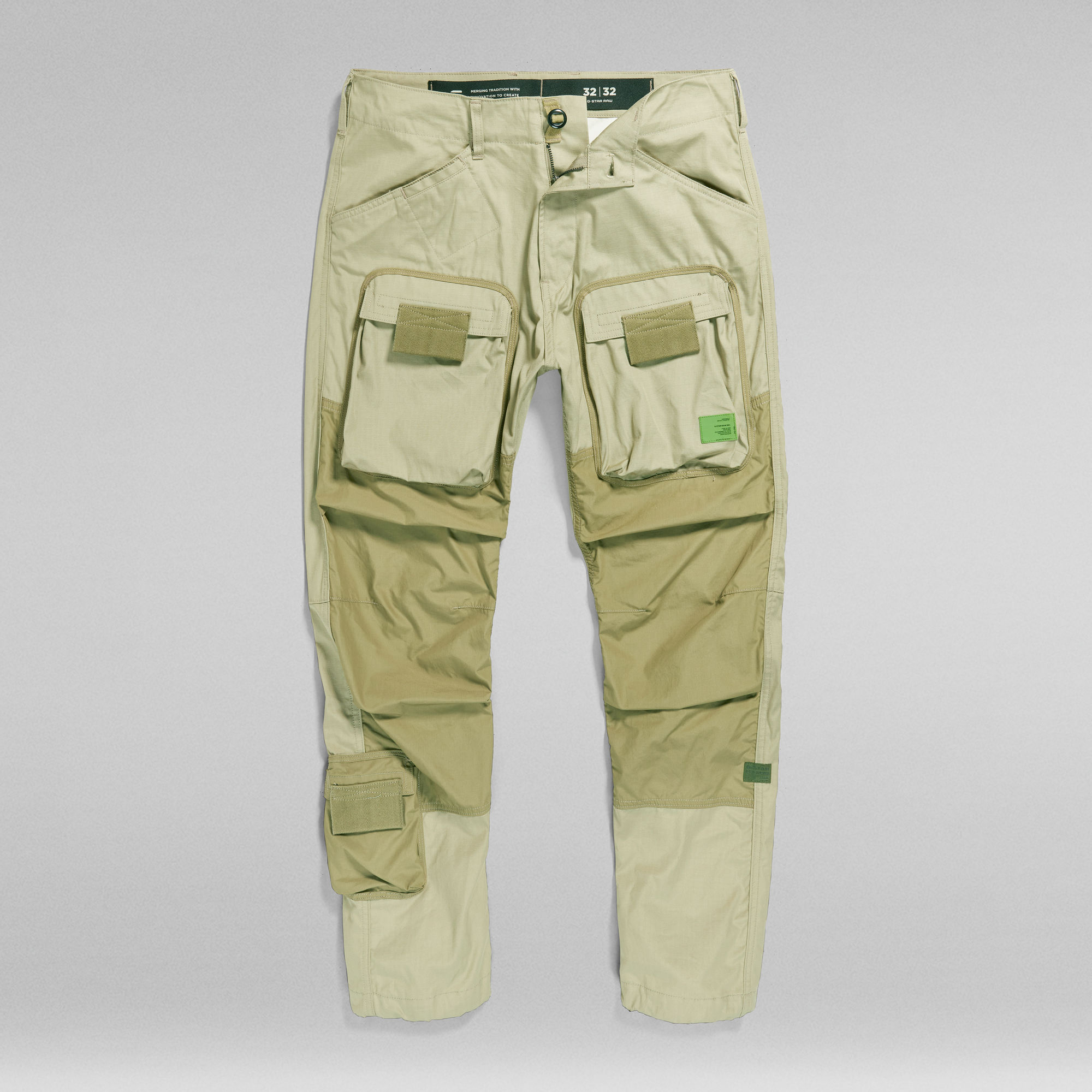 3D Regular Tapered Cargo Pants | Green | G-Star RAW®