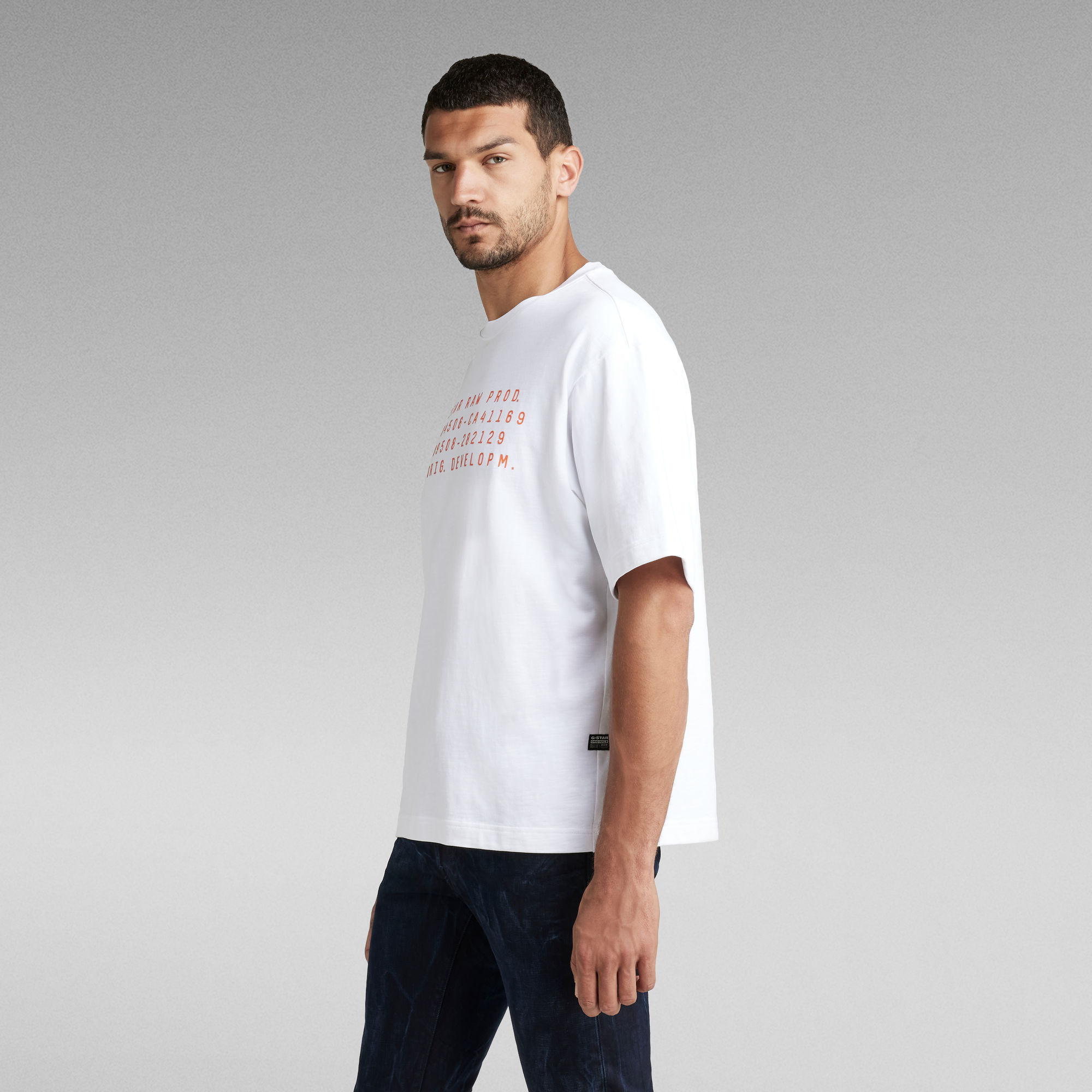 Text Graphic Loose T-Shirt | White | G-Star RAW®