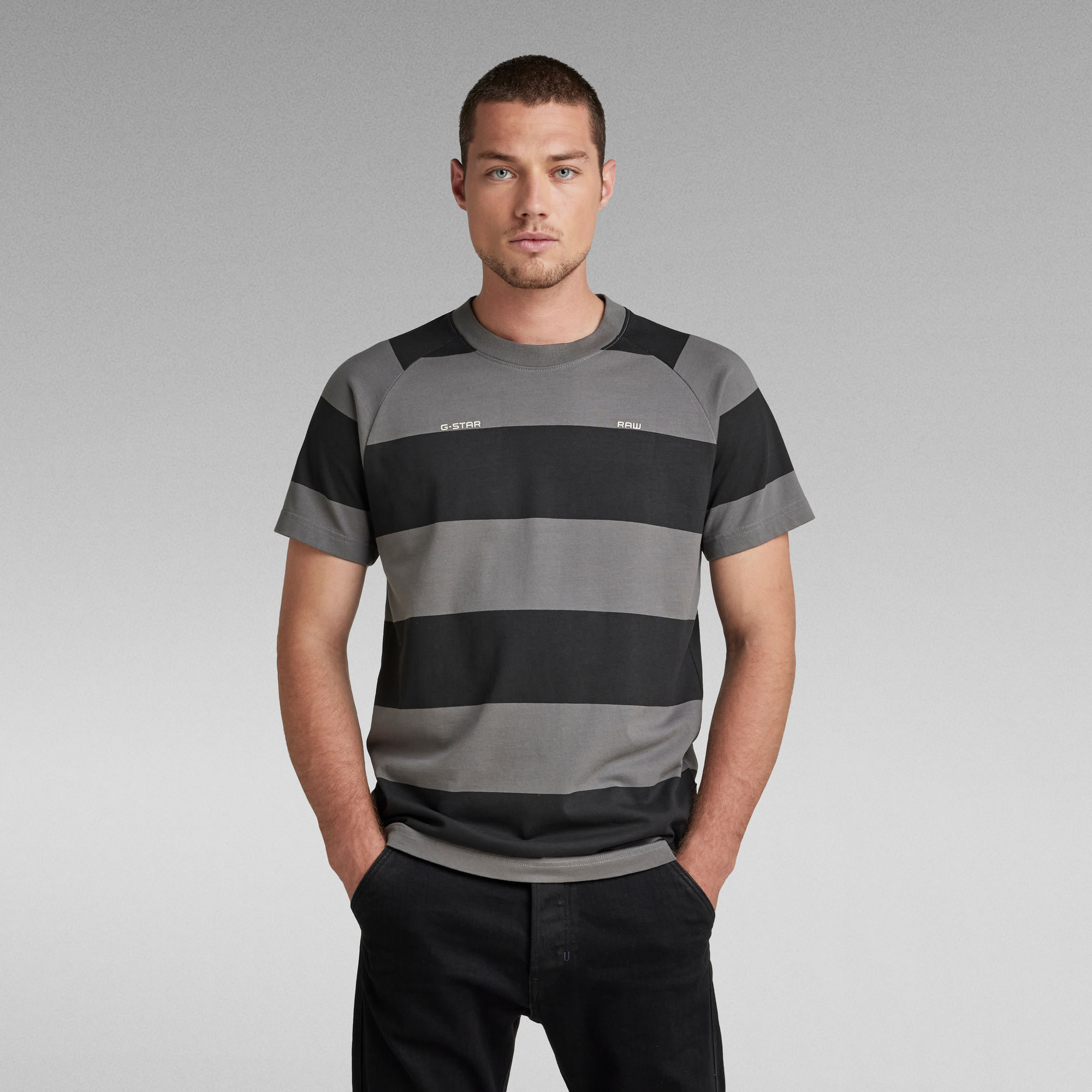 Stripe Raglan T-Shirt | Multi color | G-Star RAW®