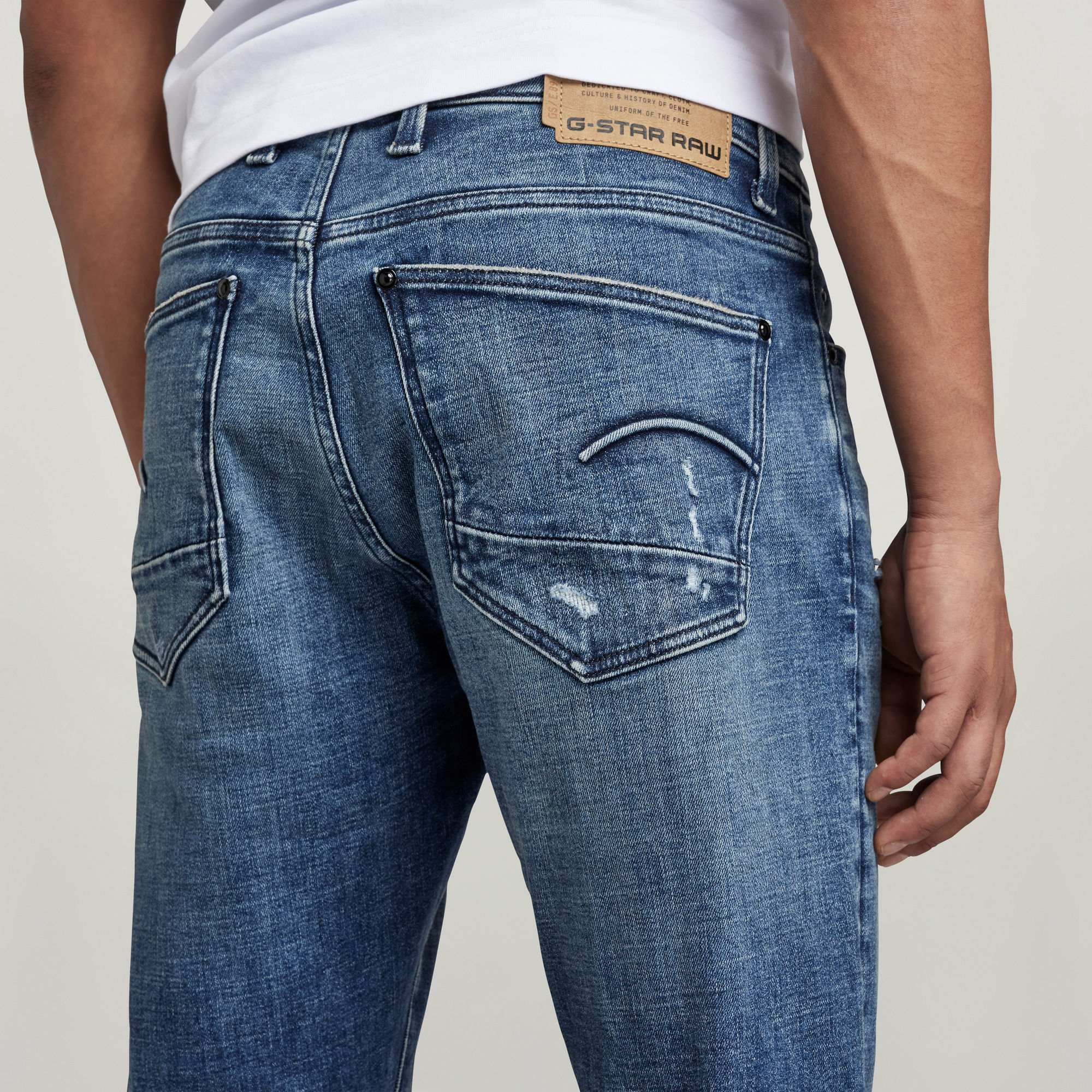 Revend FWD Skinny Jeans | Medium blue | G-Star RAW®