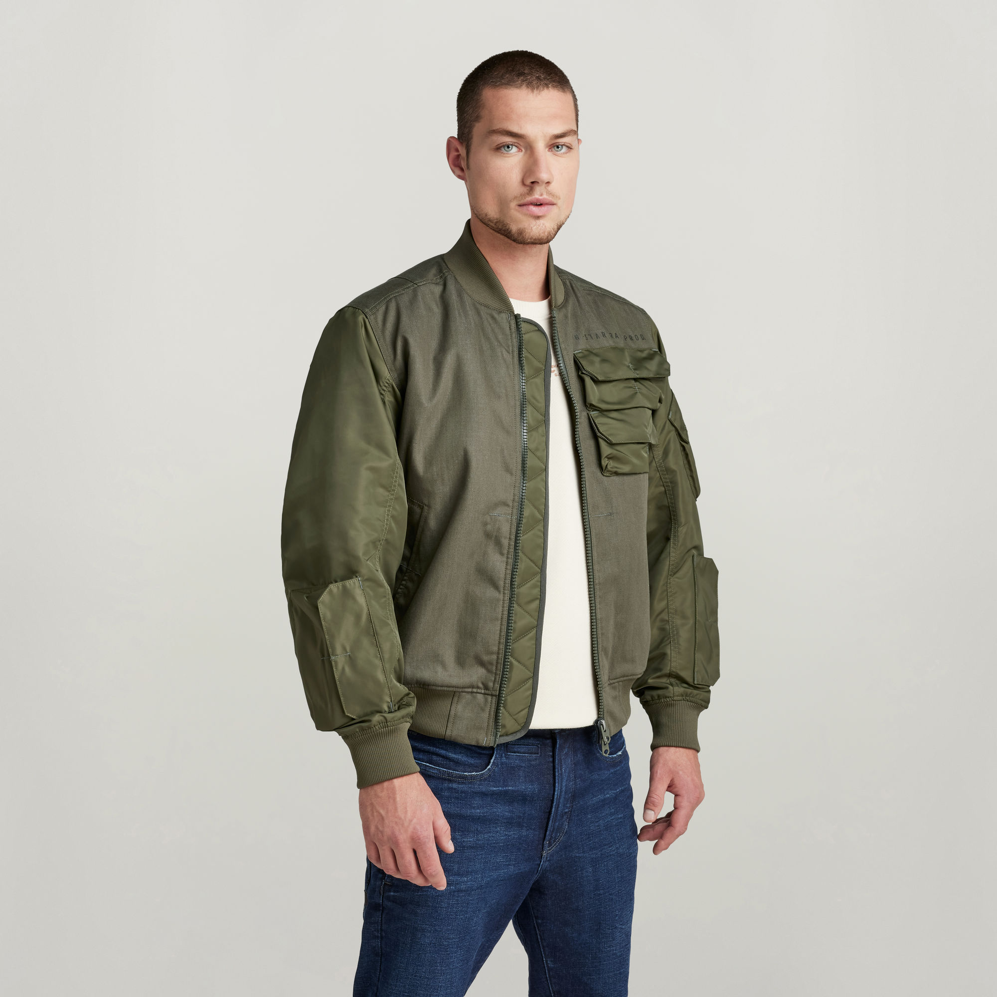 Chest Pocket PM Bomber | Green | G-Star RAW®