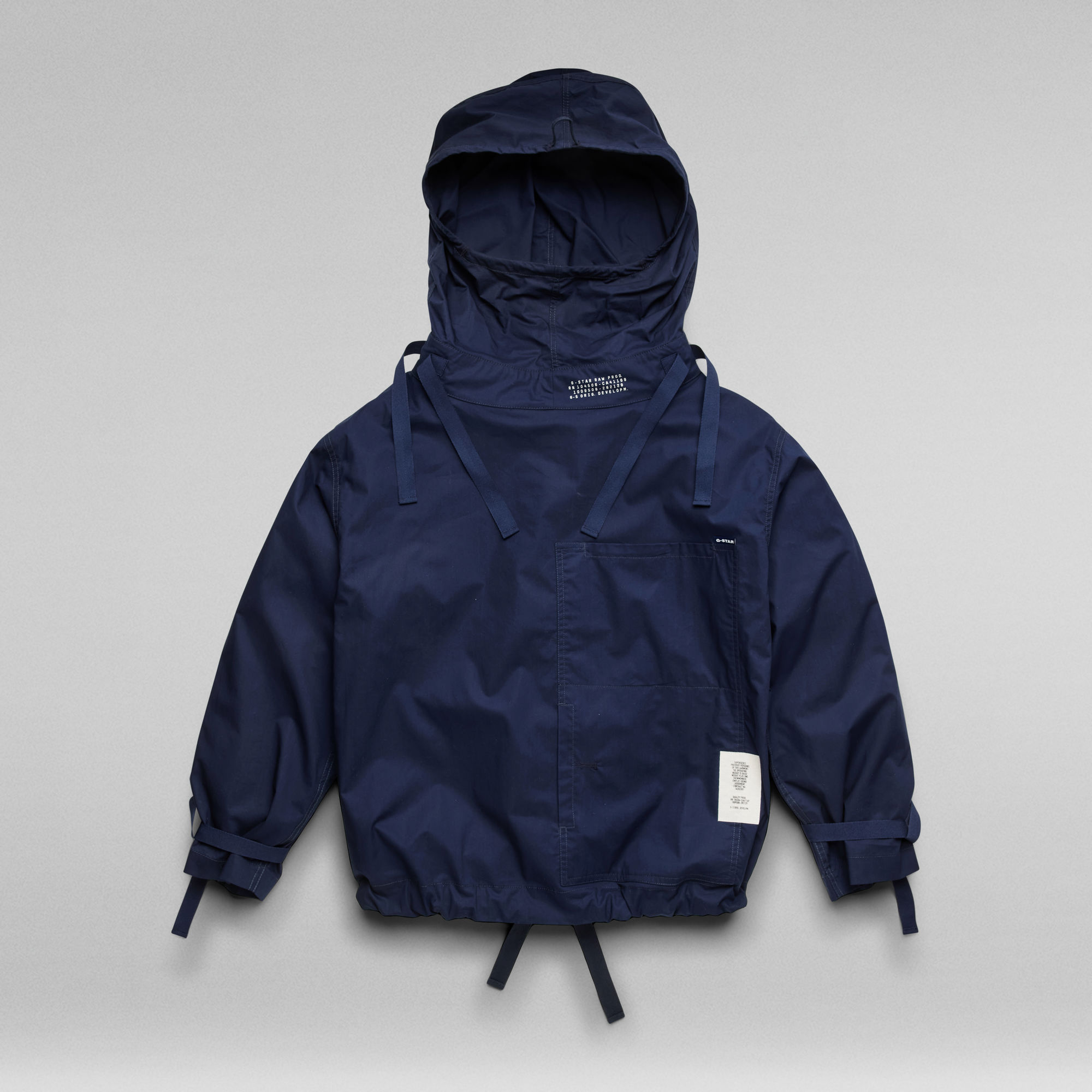 Smock top hooded | Dark blue | G-Star RAW®