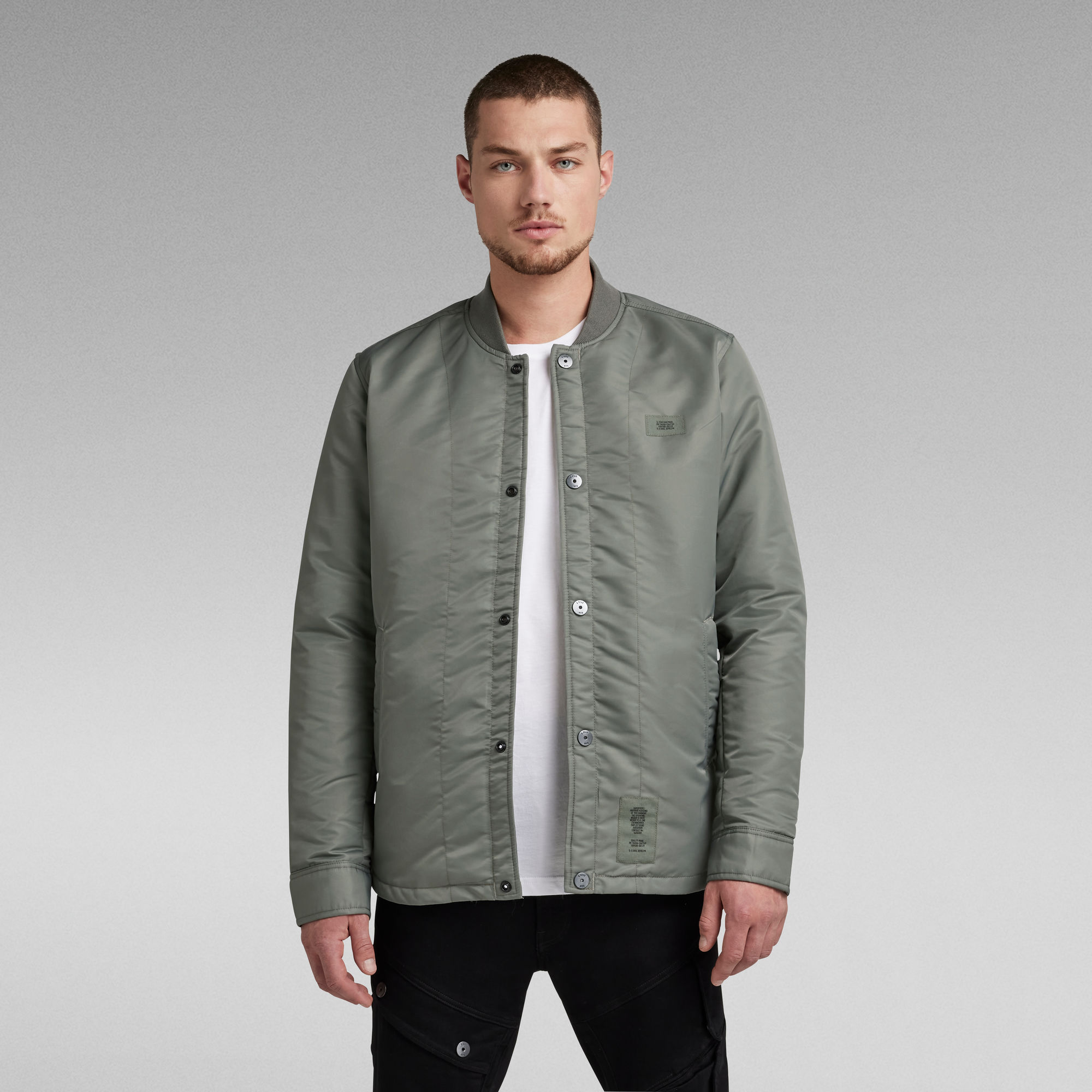 10 Degrees Padded Overshirt | Green | G-Star RAW®