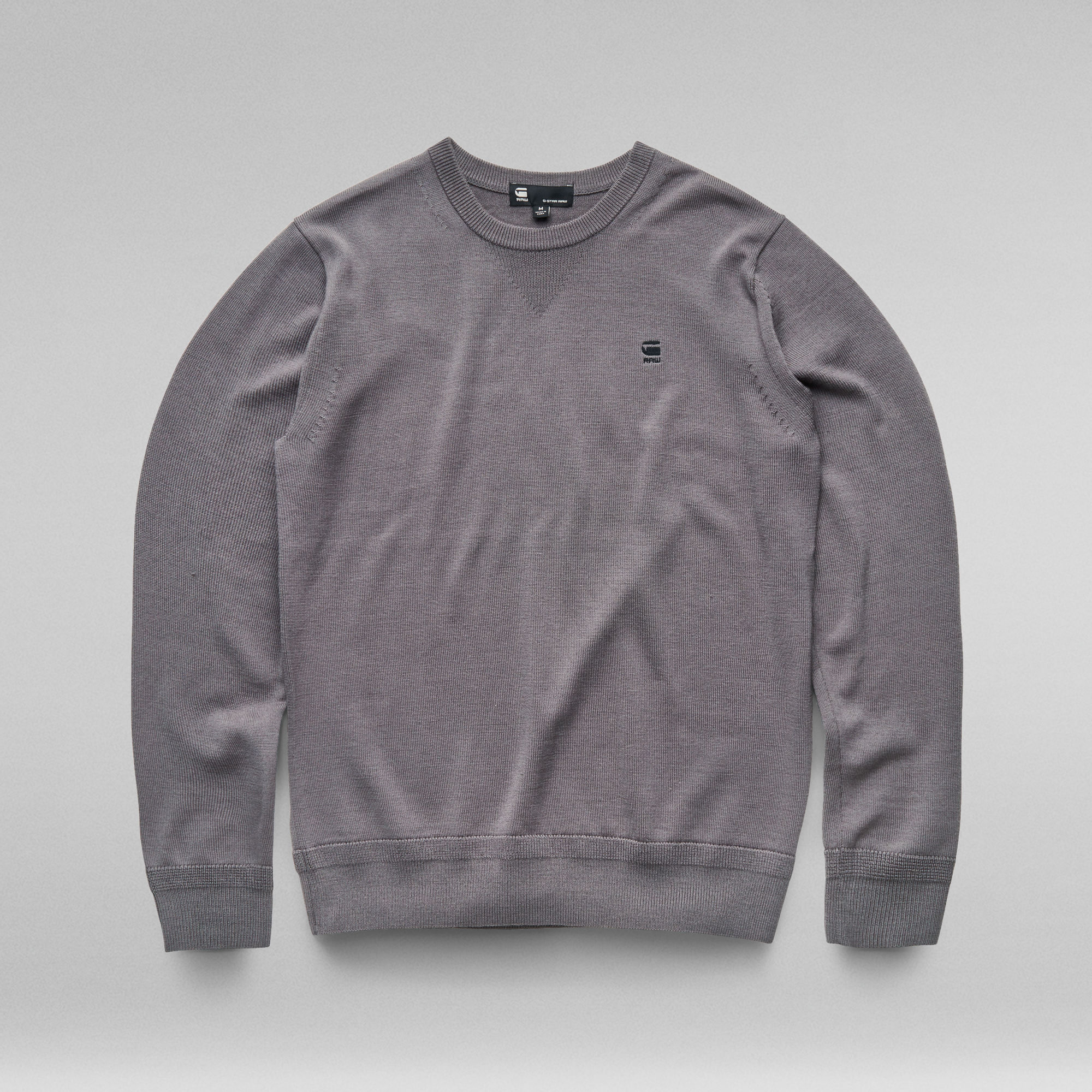 Premium Basic Knitted Sweater | Grey | G-Star RAW®