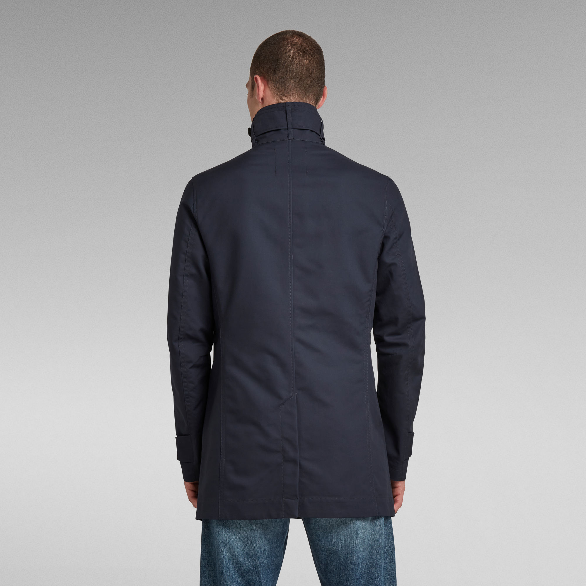 Garber Trench Coat | Dark blue | G-Star RAW®