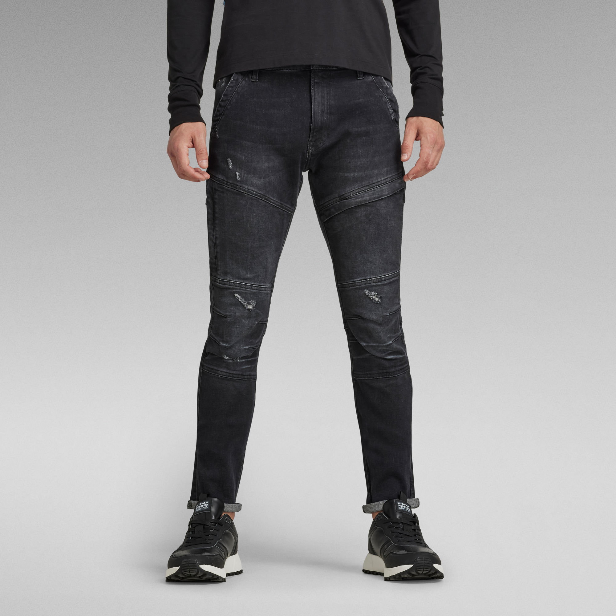 Rackam 3D Skinny Jeans | Grey | G-Star RAW®
