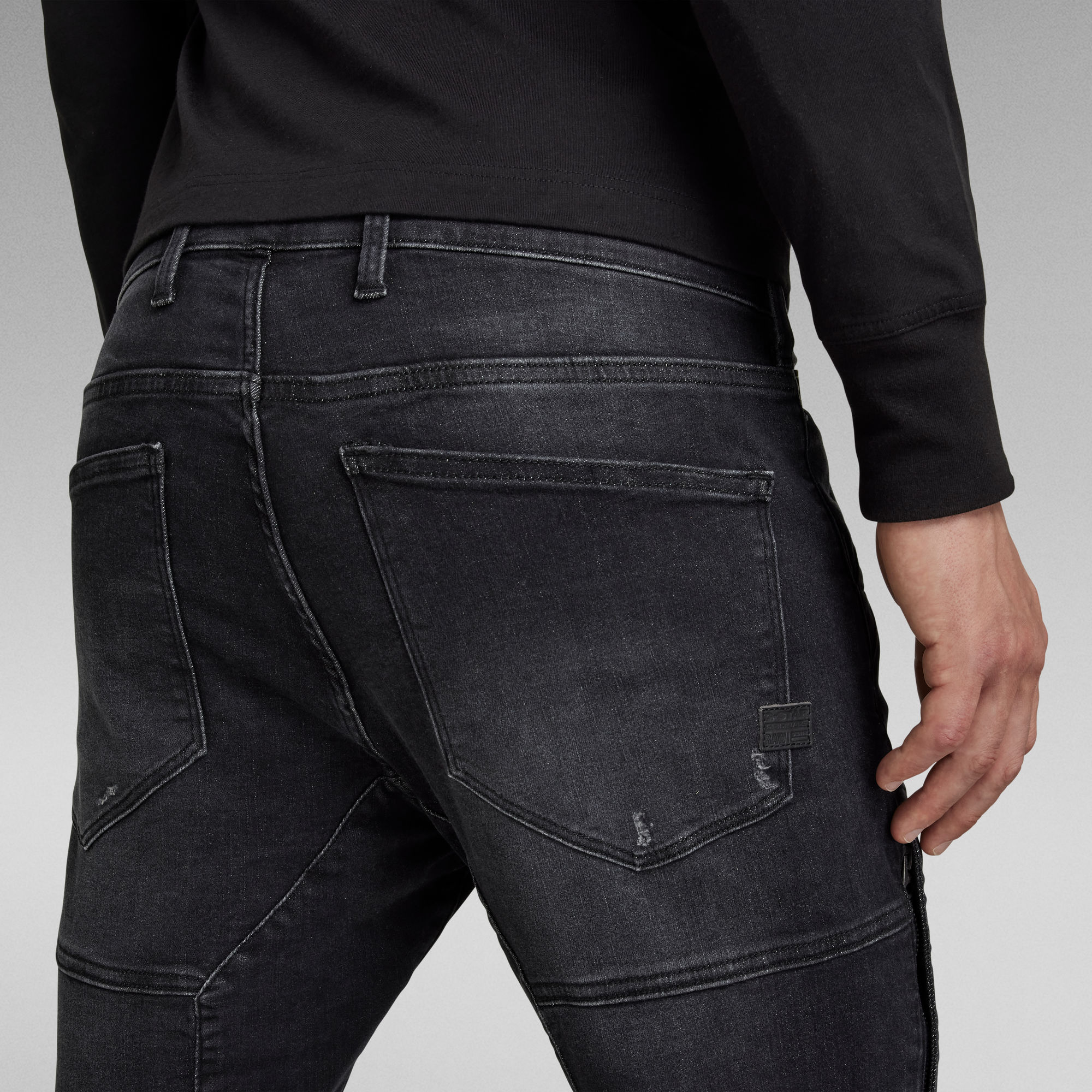 Rackam 3D Skinny Jeans | Grey | G-Star RAW®
